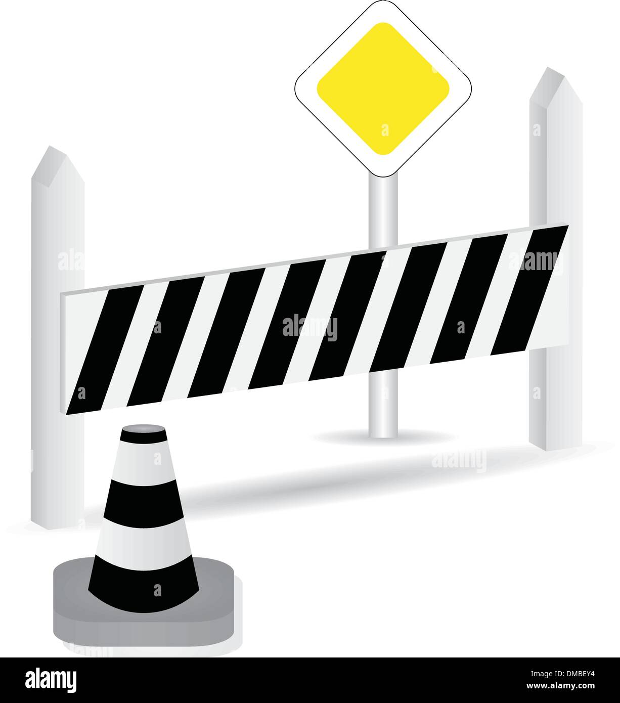 signs and barriers Stock Vector Image & Art - Alamy