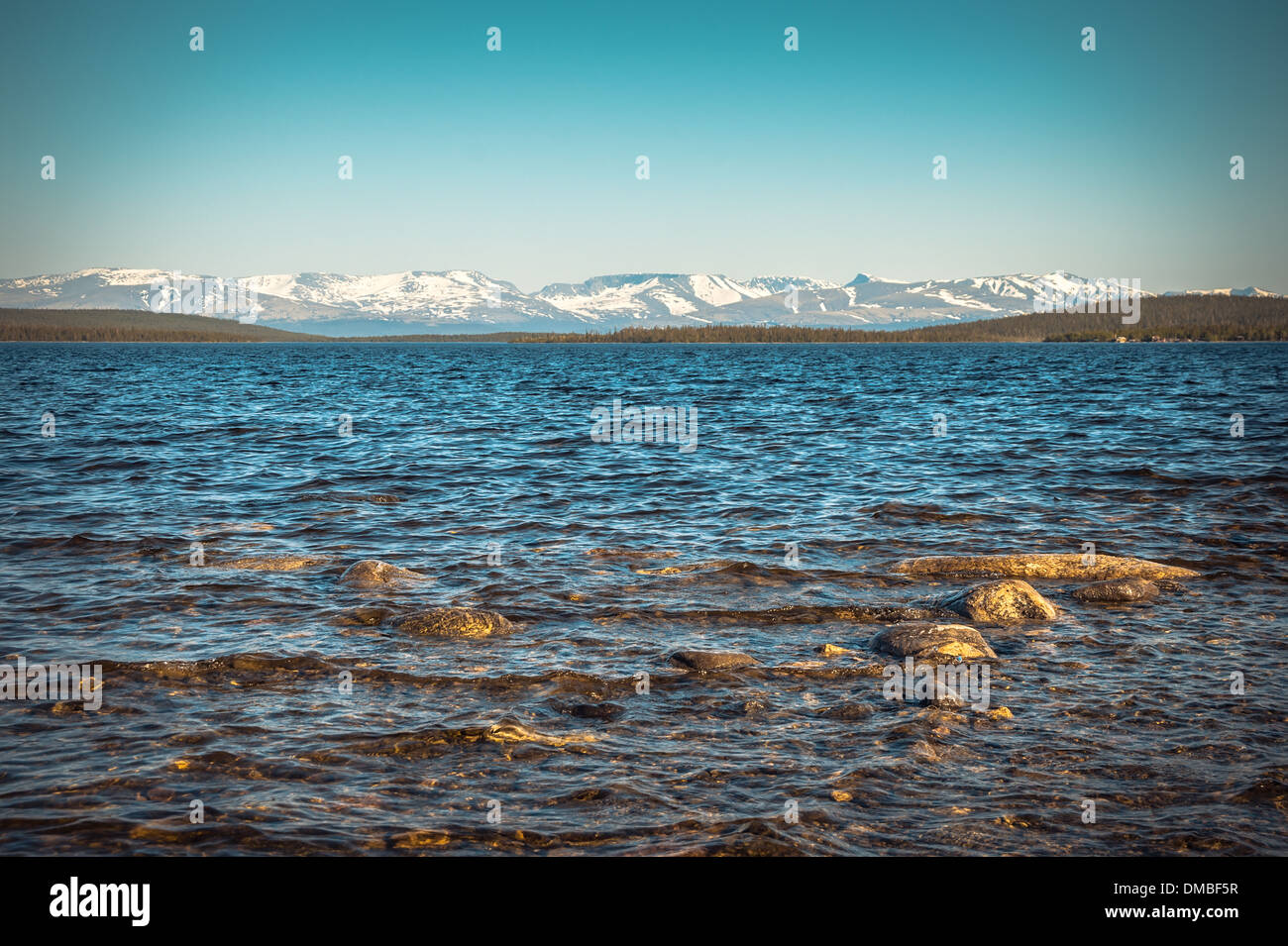 Imandra Lake and Hibiny mountains Northern Landscape moody scenery ...