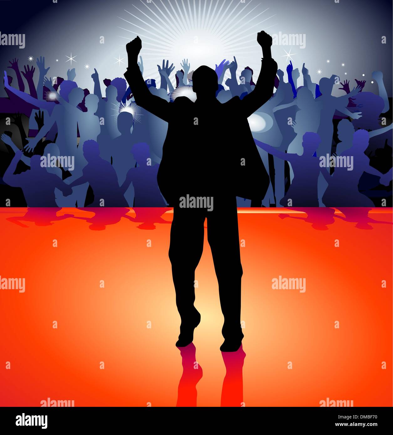 Onstage Stock Vector Images - Alamy