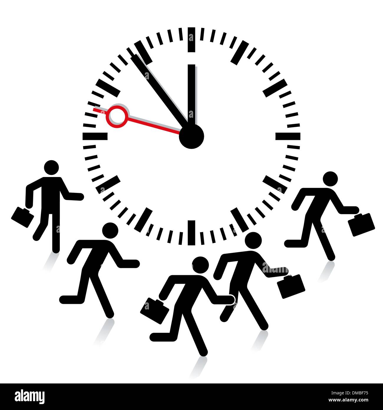 Time make career business Stock Vector Images - Alamy
