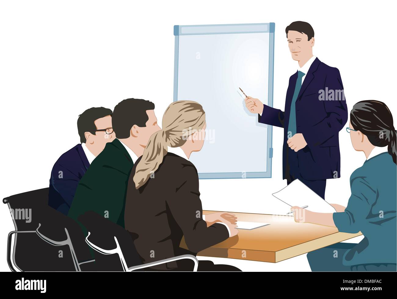 Lecture and training Stock Vector Image & Art - Alamy