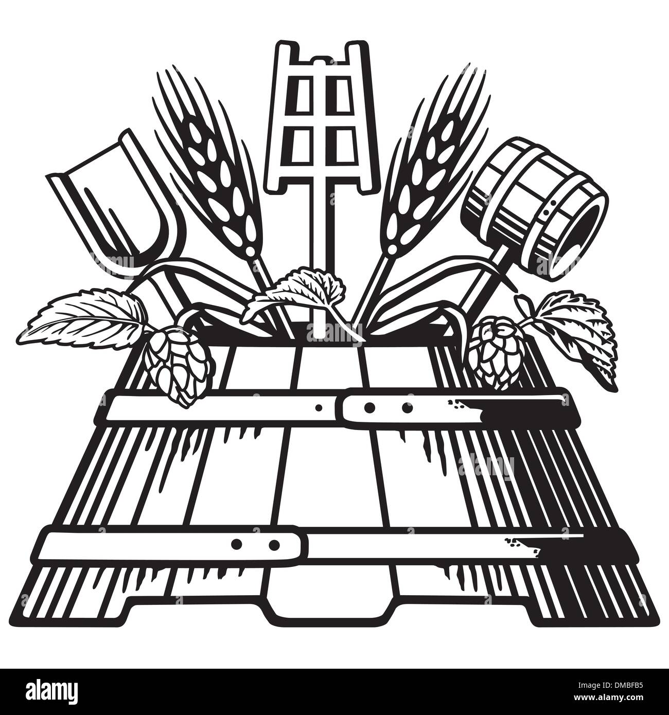 Traditional brewers Stock Vector Images - Alamy