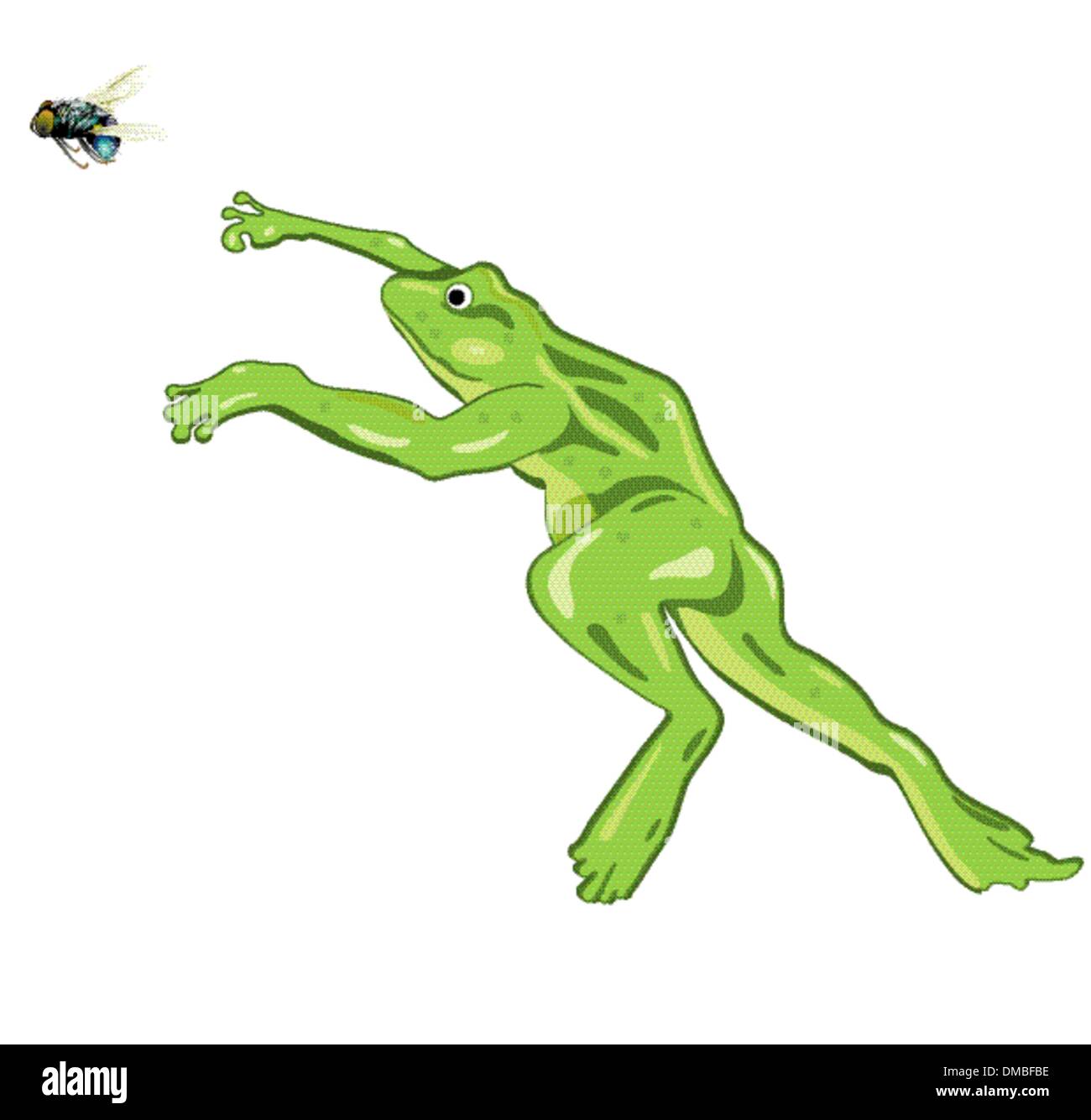 Frog Jump Clipart