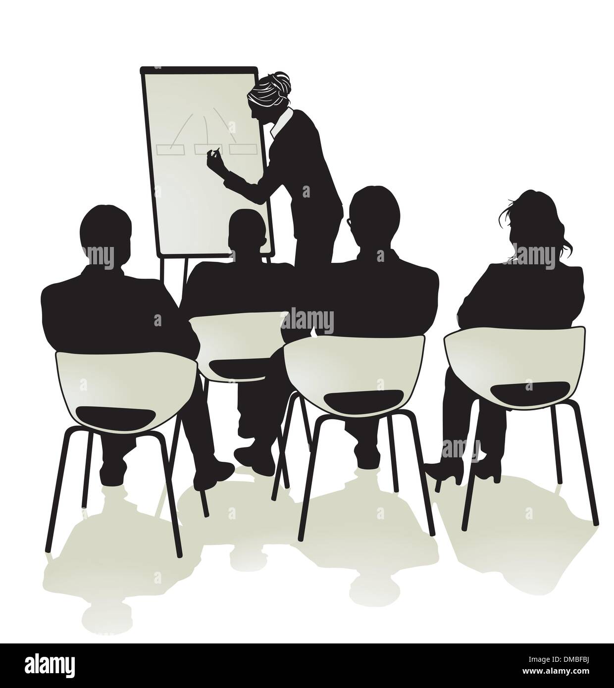It presentation Stock Vector Images - Alamy