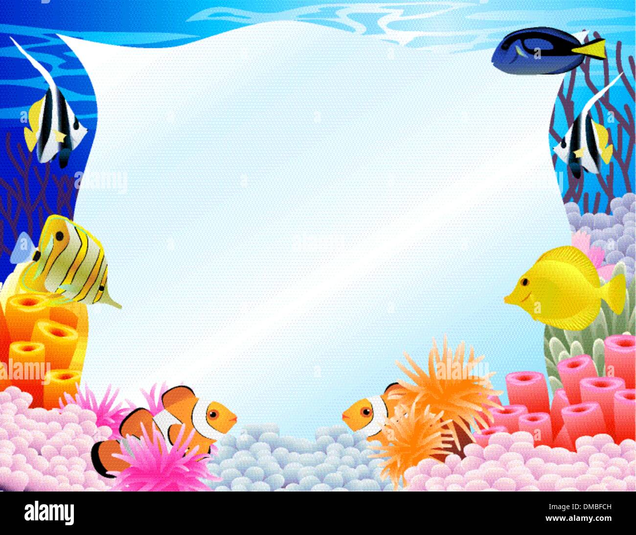 Sea life background Stock Vector Image & Art - Alamy