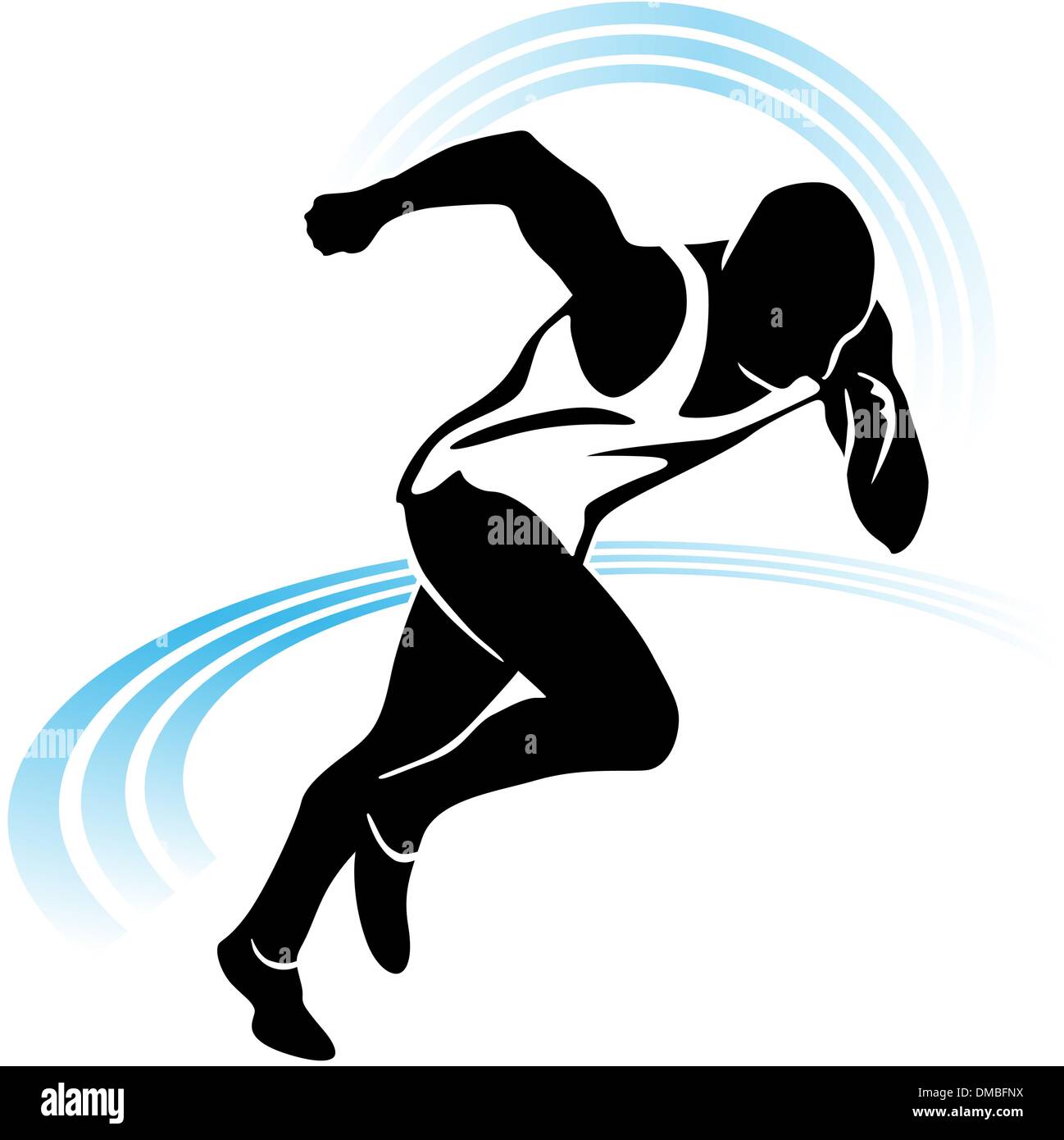 Sprinter pulled away Stock Vector Image & Art - Alamy