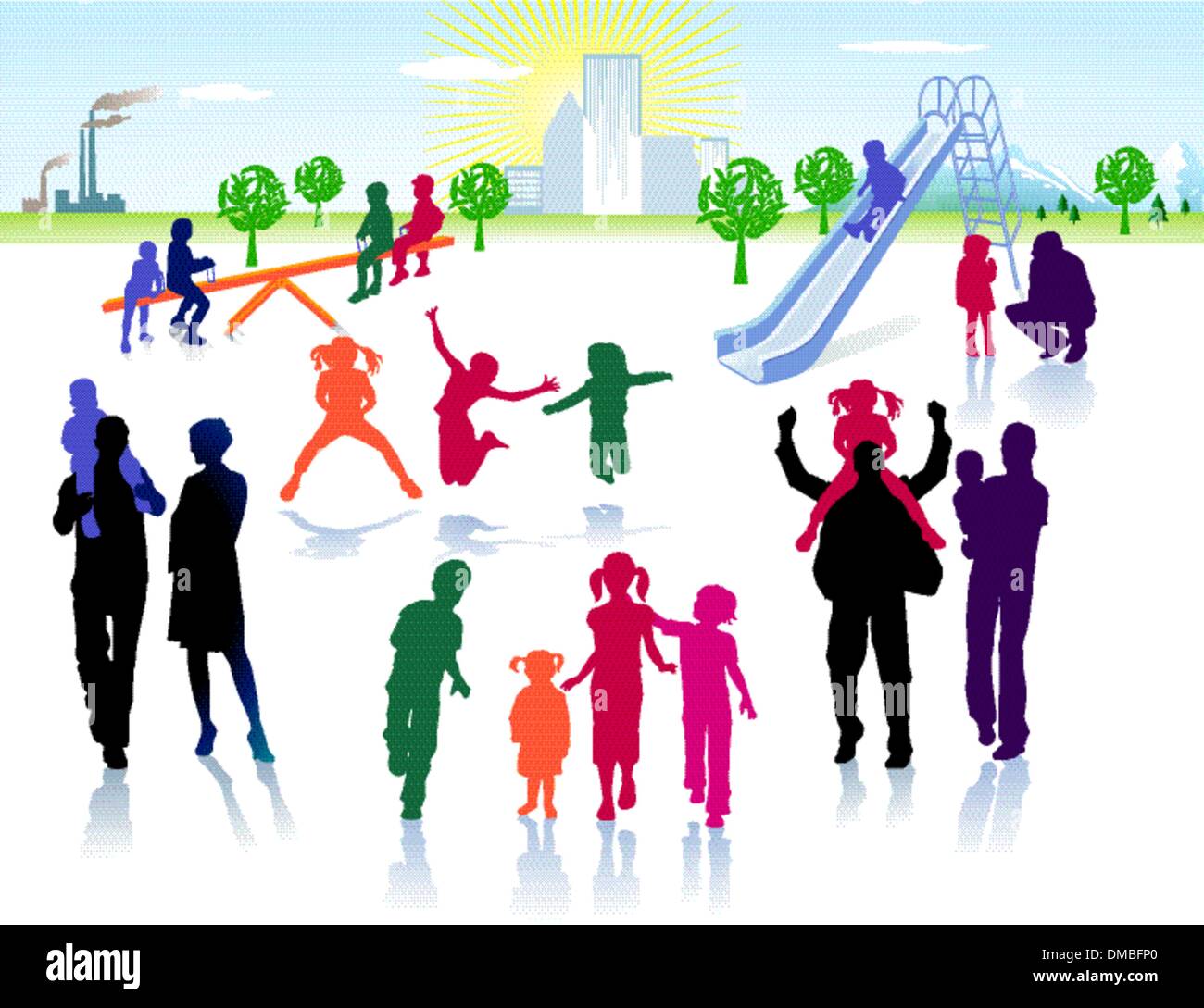 playing field and landscape Stock Vector Image & Art - Alamy