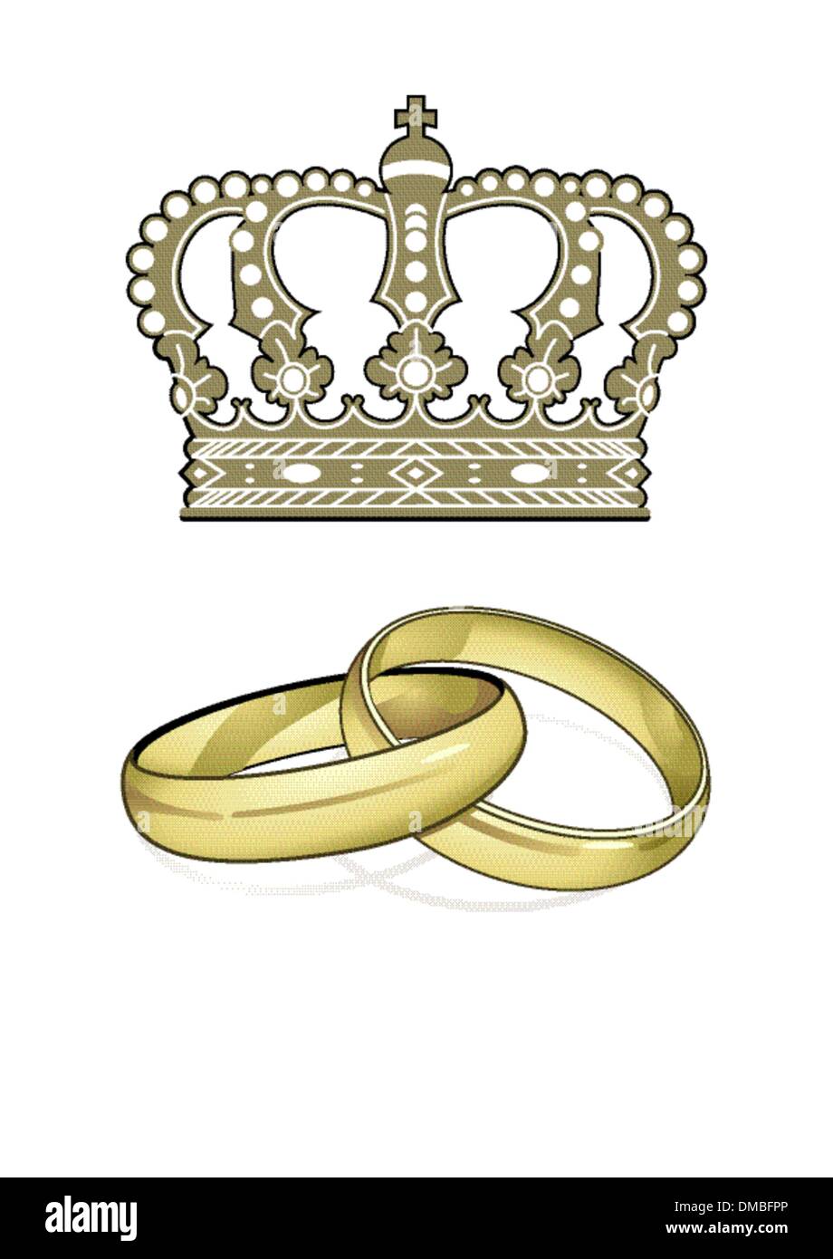 Wedding england Stock Vector Images - Alamy