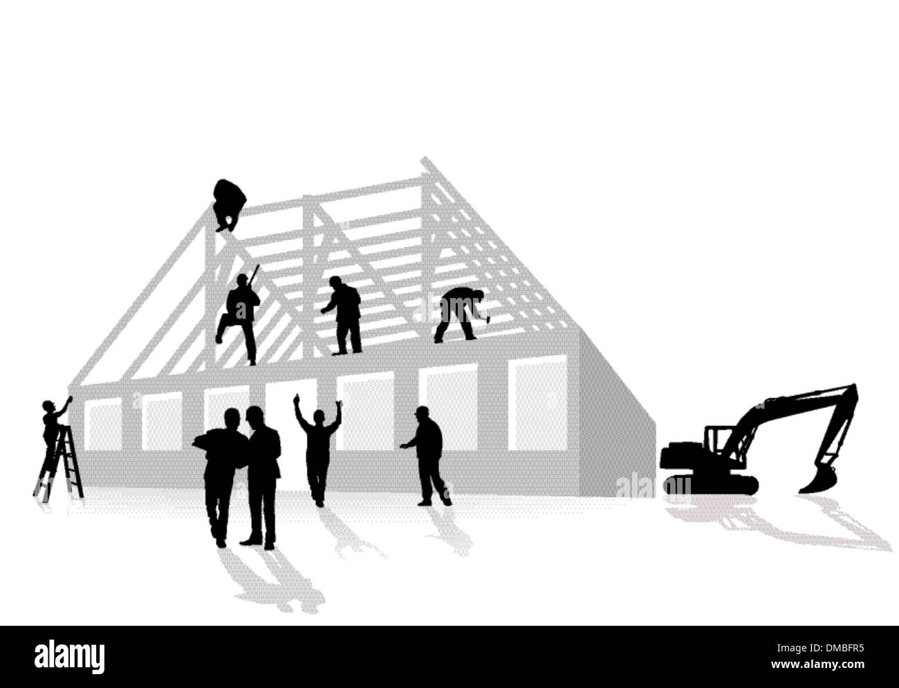 Constructions architecture Stock Vector Images - Alamy