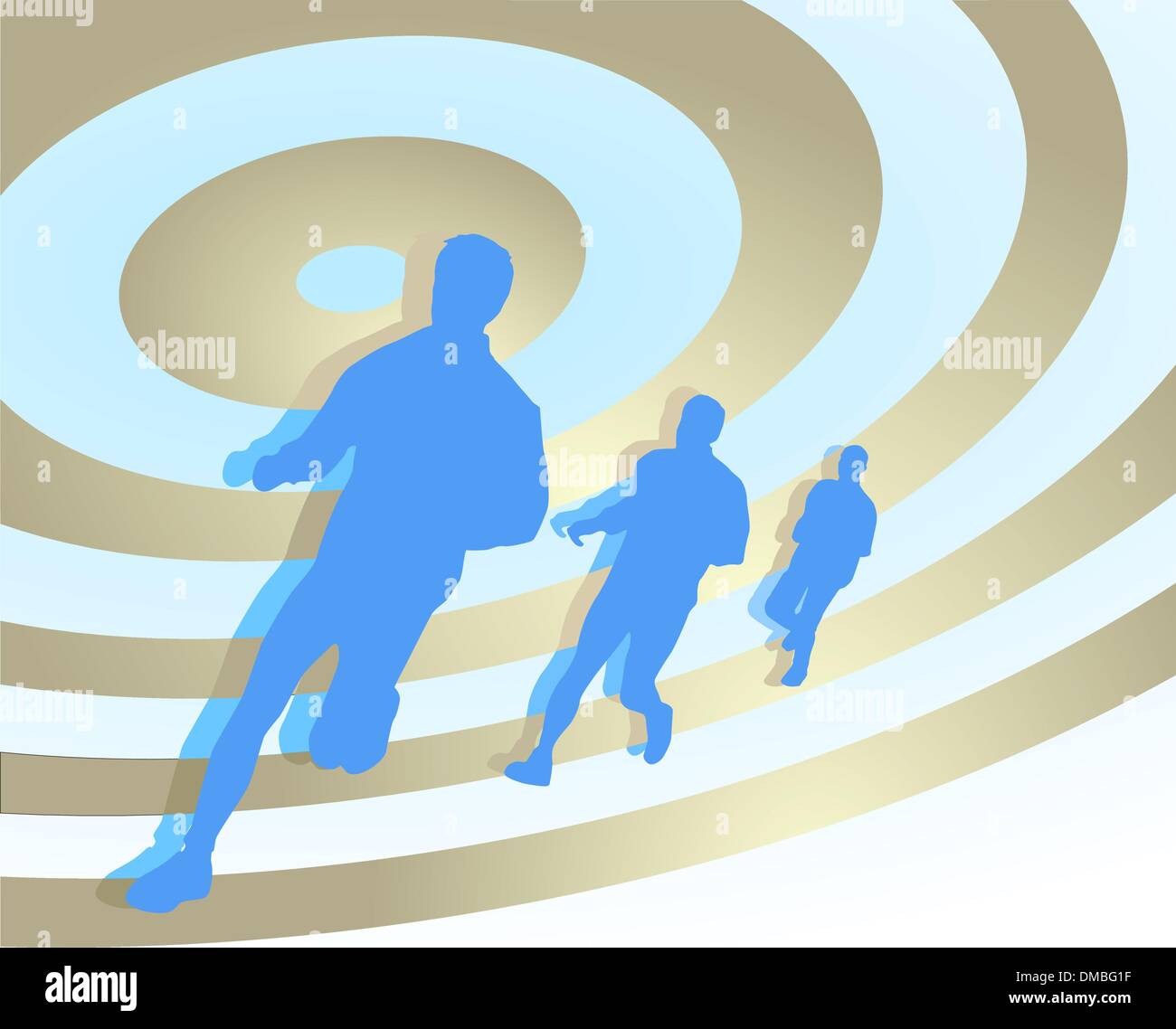 Marathon contestant Stock Vector Images - Alamy