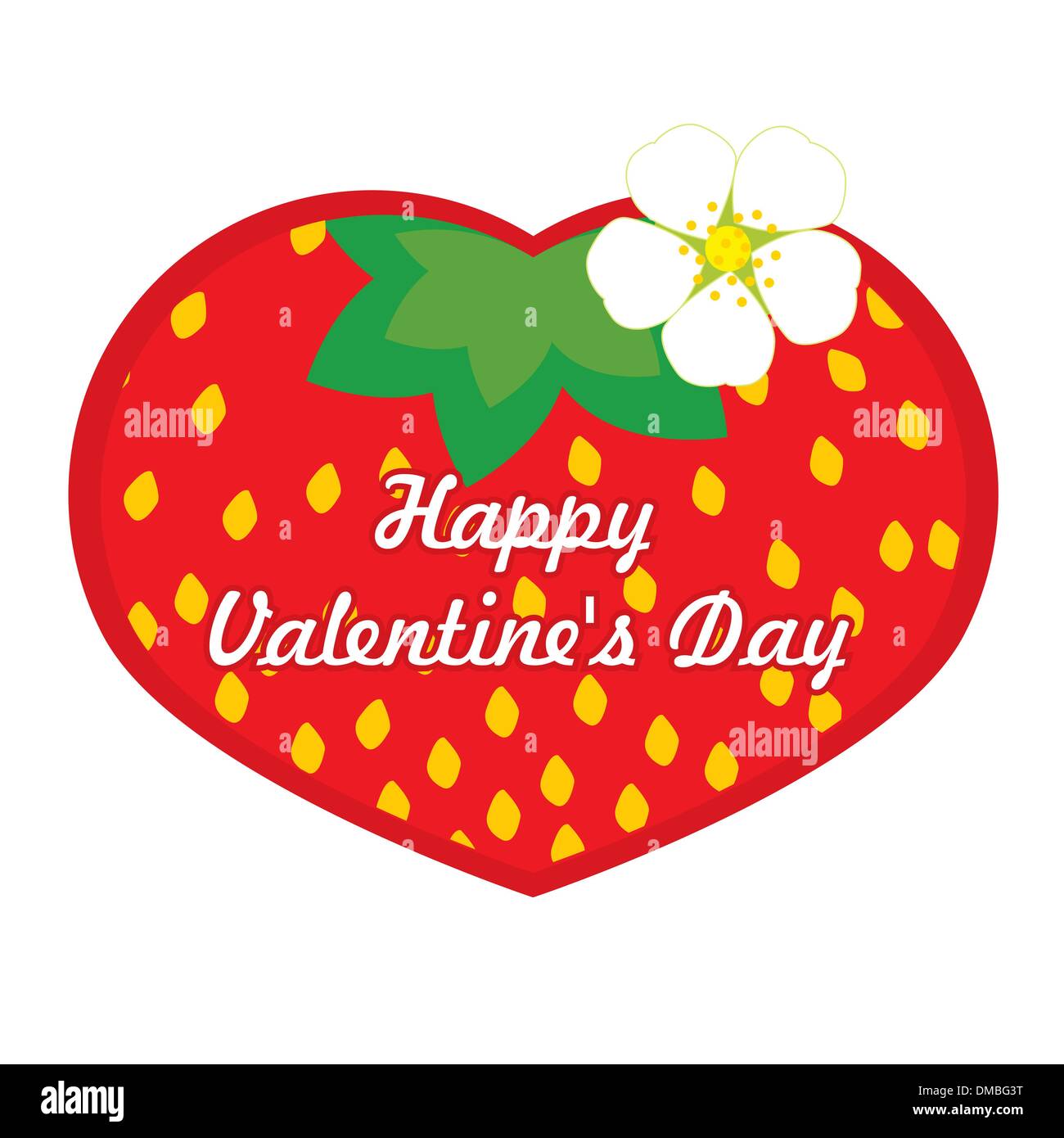 Yellow strawberry flower Stock Vector Images - Alamy