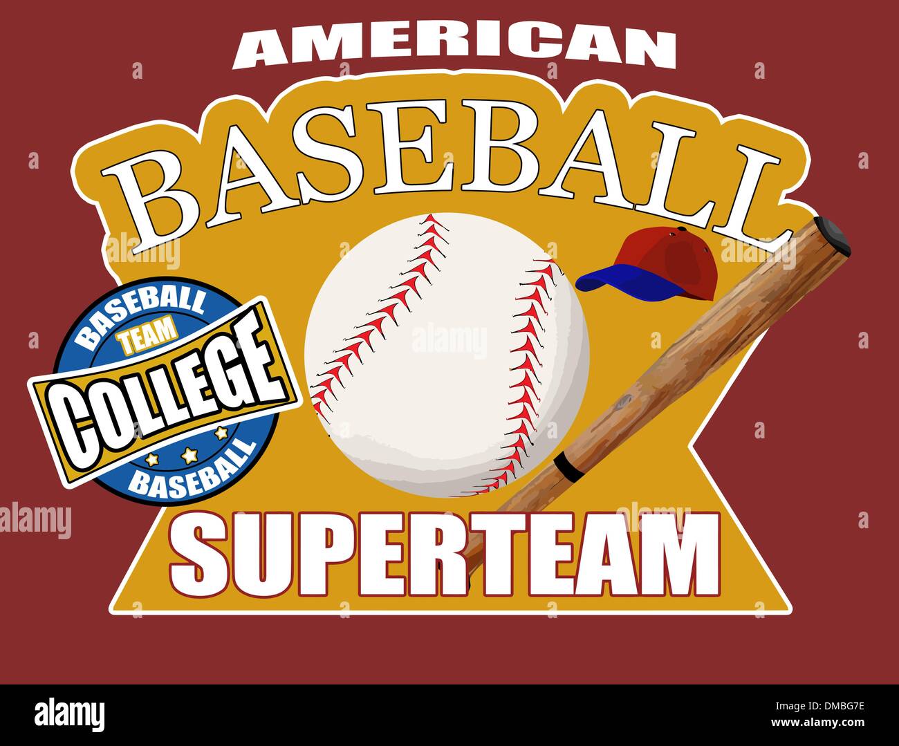 Baseball background vector vectors hi-res stock photography and images ...