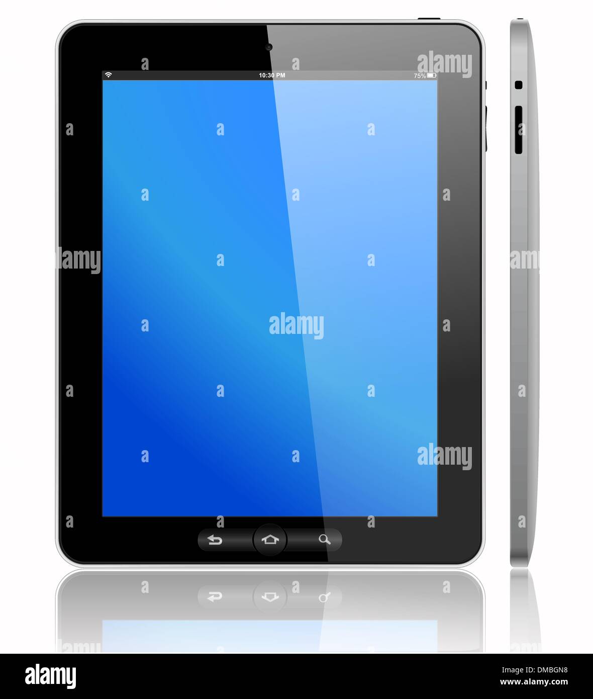 Digital display tablet Stock Vector Images - Alamy