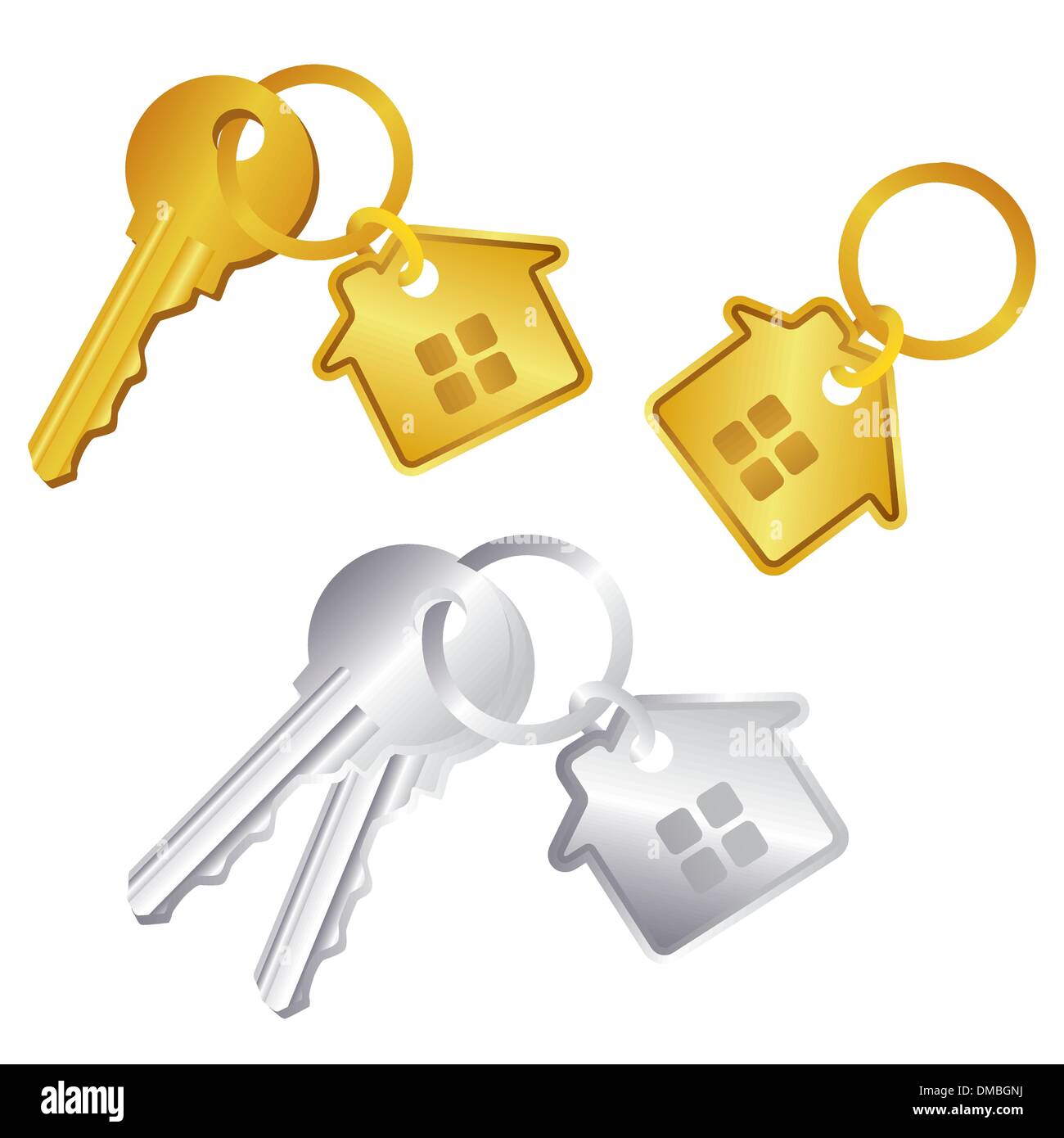 Keys and architecture Cut Out Stock Images & Pictures - Alamy