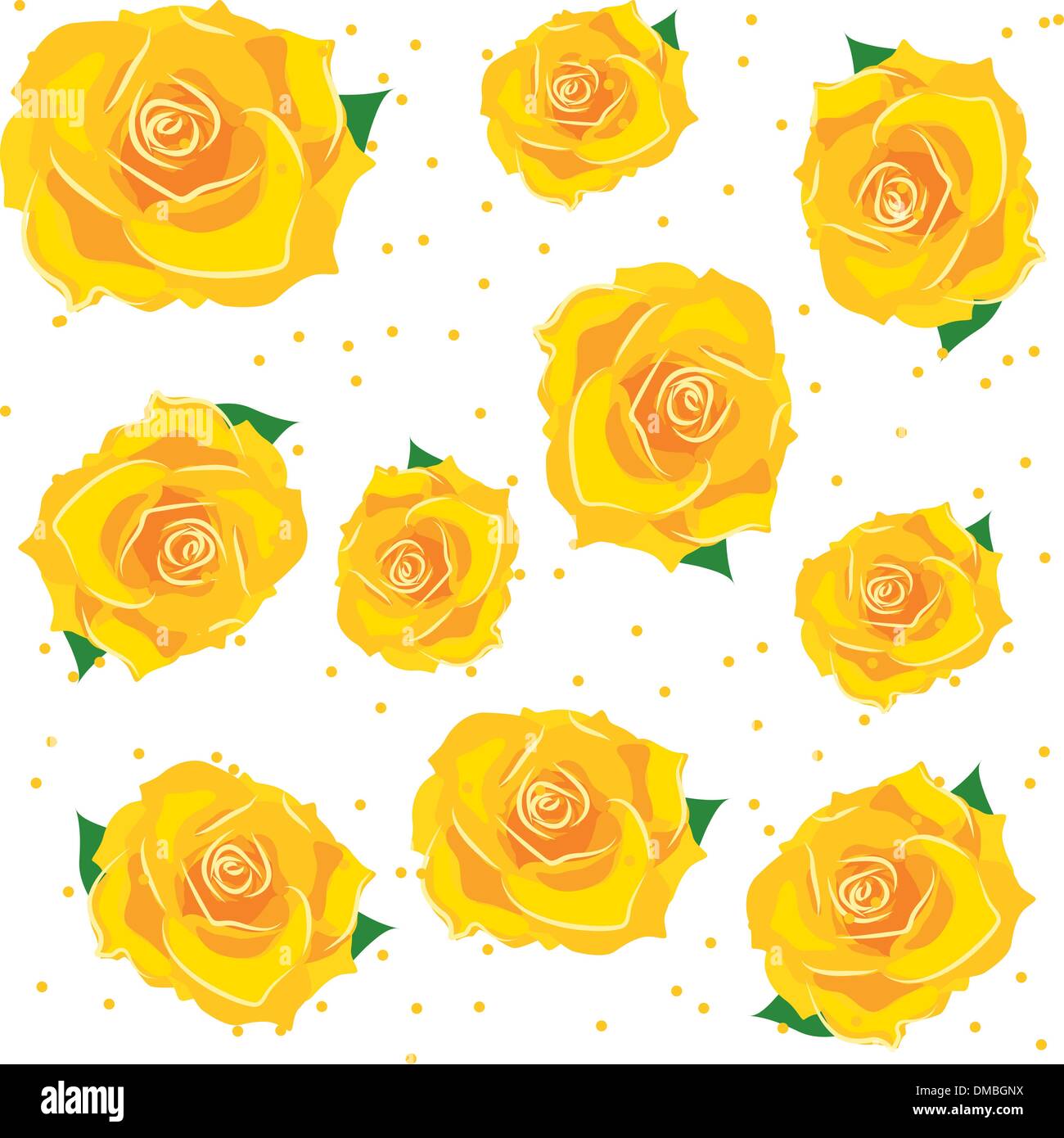 Pink roses flowers pattern Stock Vector Images - Alamy