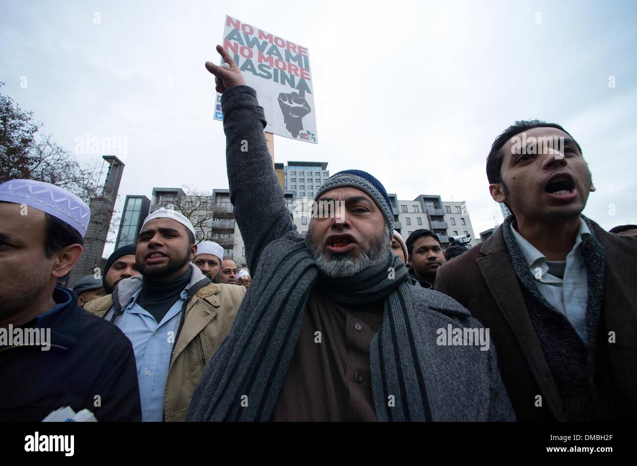 London, UK, London, UK. 13th Dec, 2013. Bangladeshi and supporters ...