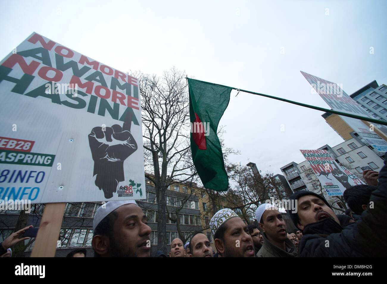 London, UK, London, UK. 13th Dec, 2013. Bangladeshi and supporters ...