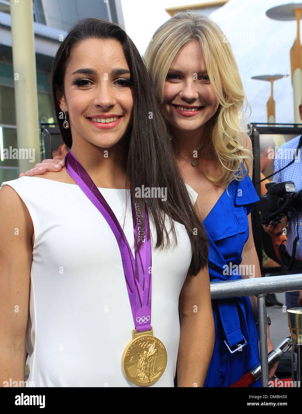 Aly Raisman Kirsten Dunst at premiere of RADiUS-TWC's 'Bachelorette' at ...