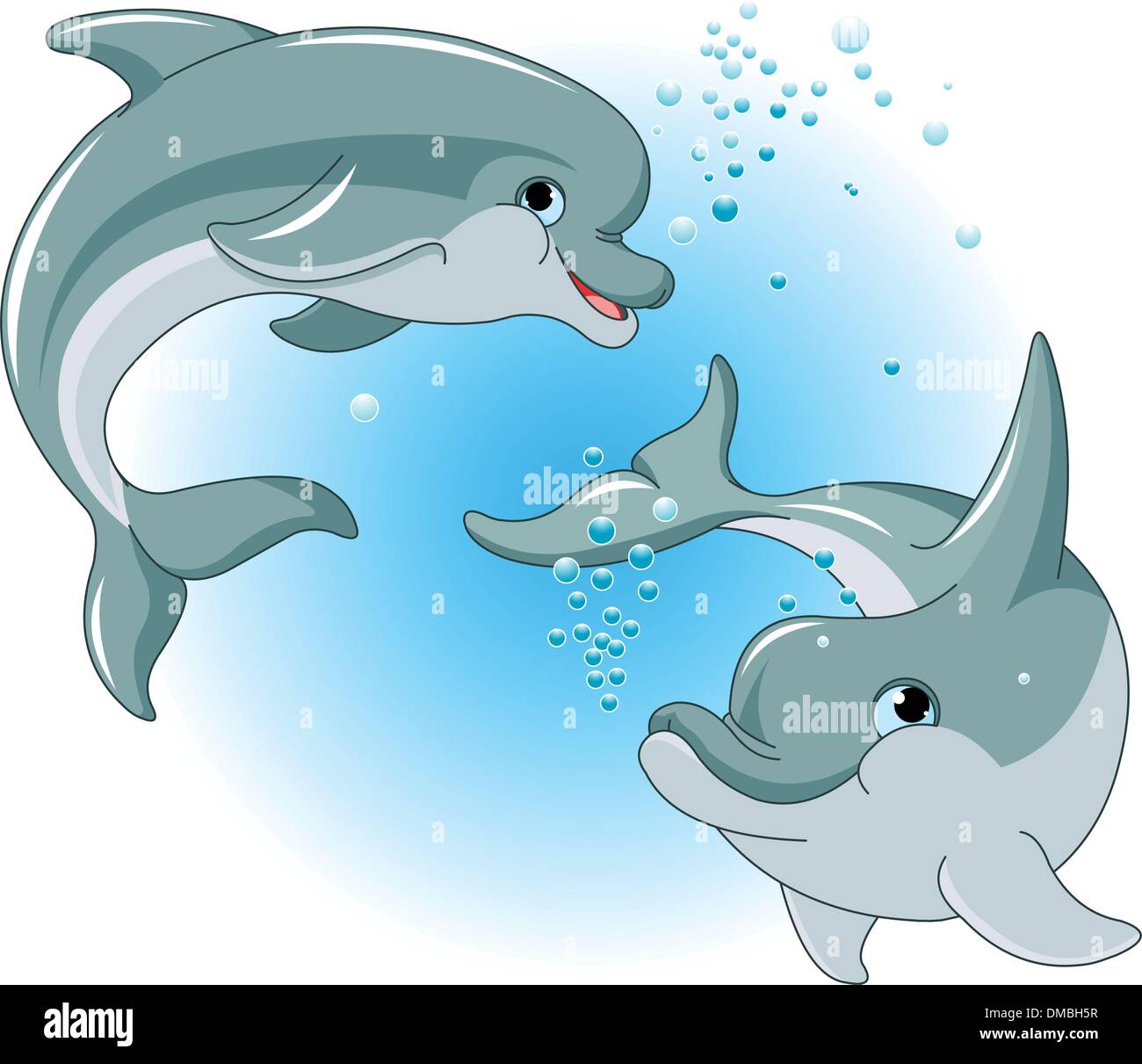 Grey dolphins Stock Vector Images - Alamy