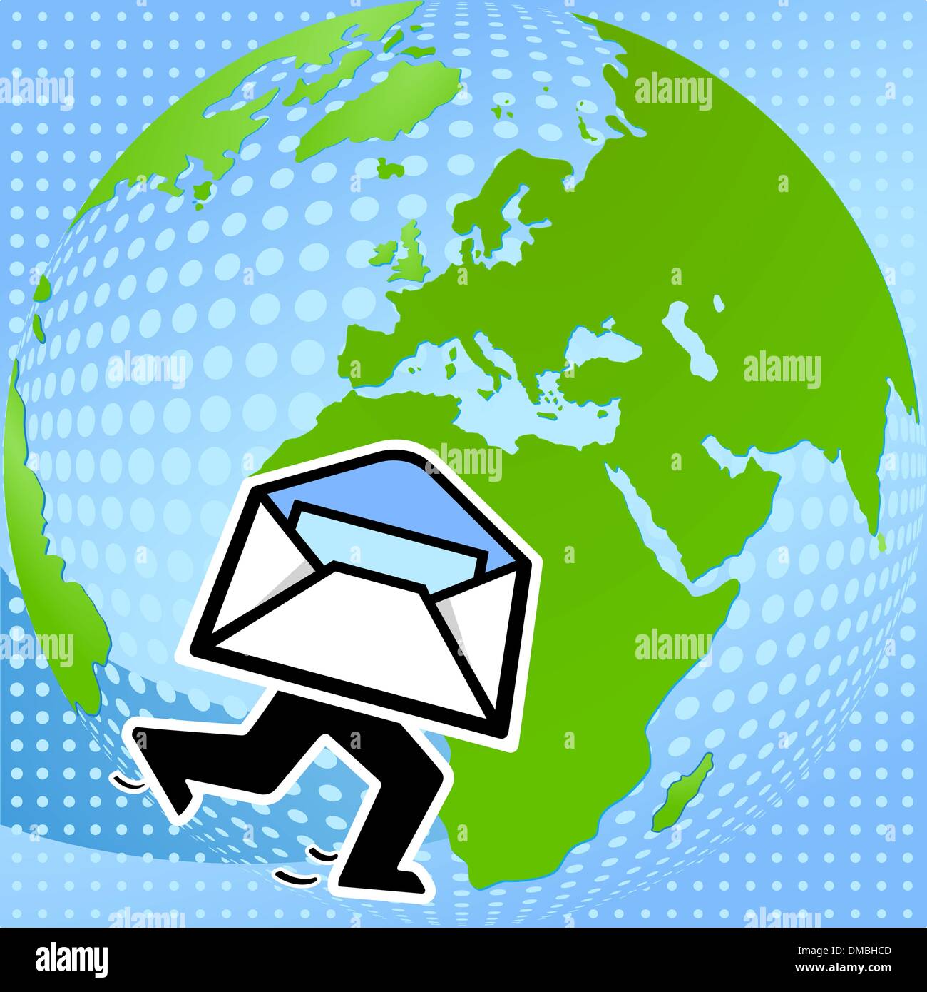 Correspondence vectors hi-res stock photography and images - Alamy