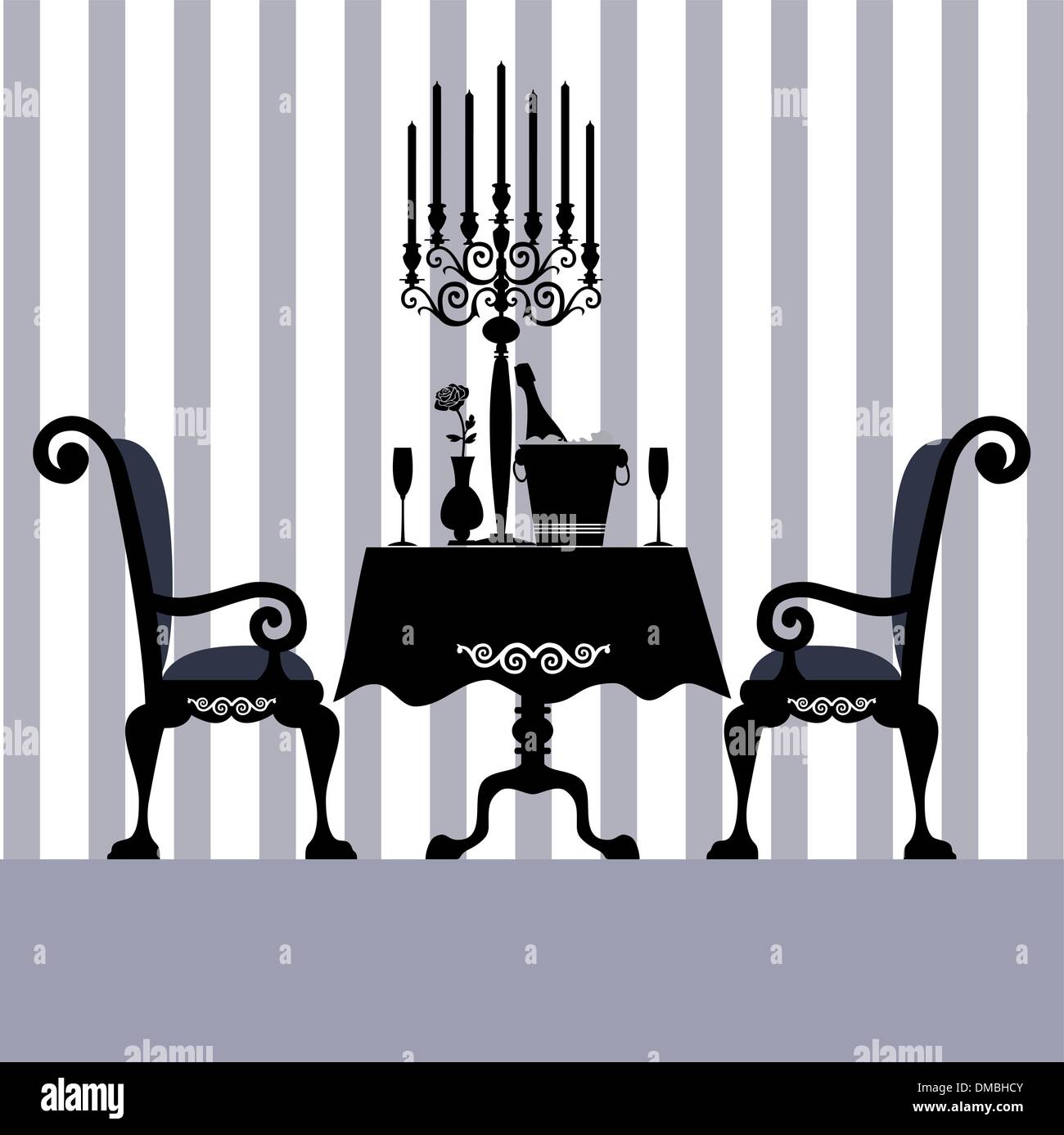 Elegant dishes Stock Vector Images - Alamy