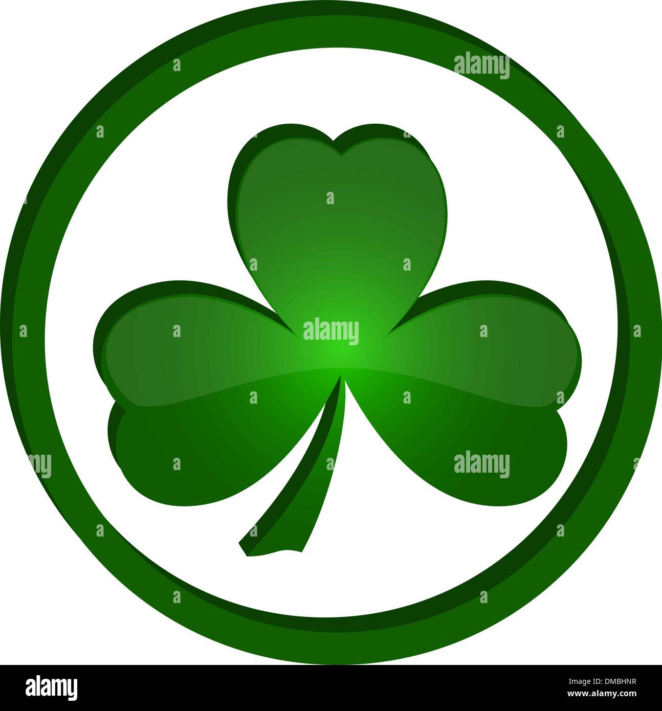 Leaf icon in circle hi-res stock photography and images - Alamy