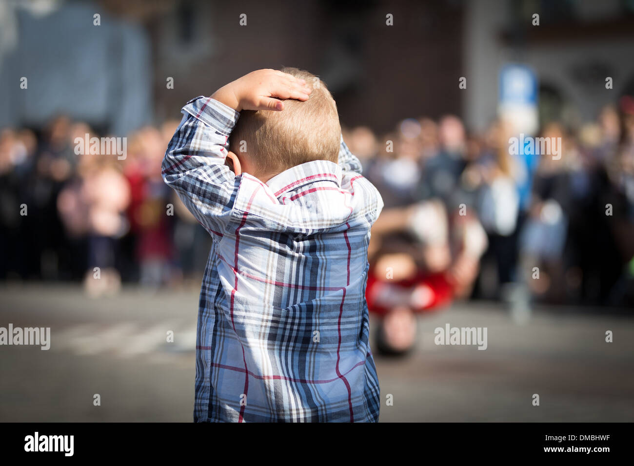 Desperate expression from young boy Stock Photo - Alamy