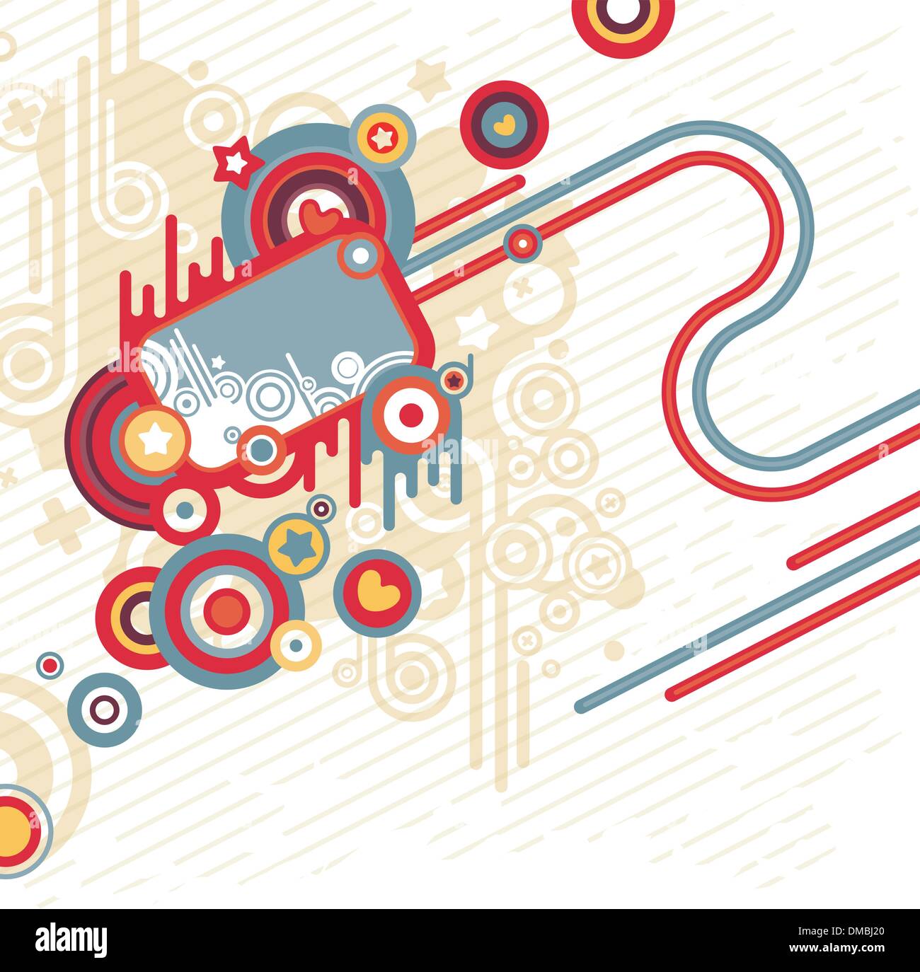 abstract retro background Stock Vector Image & Art - Alamy