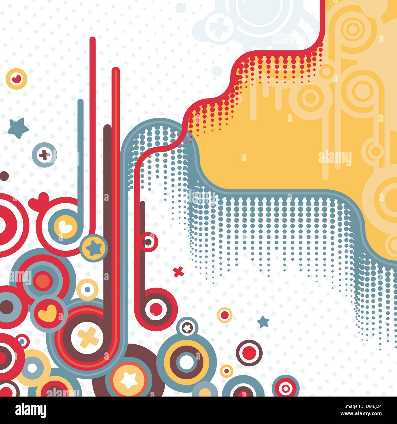 abstract retro background Stock Vector Image & Art - Alamy