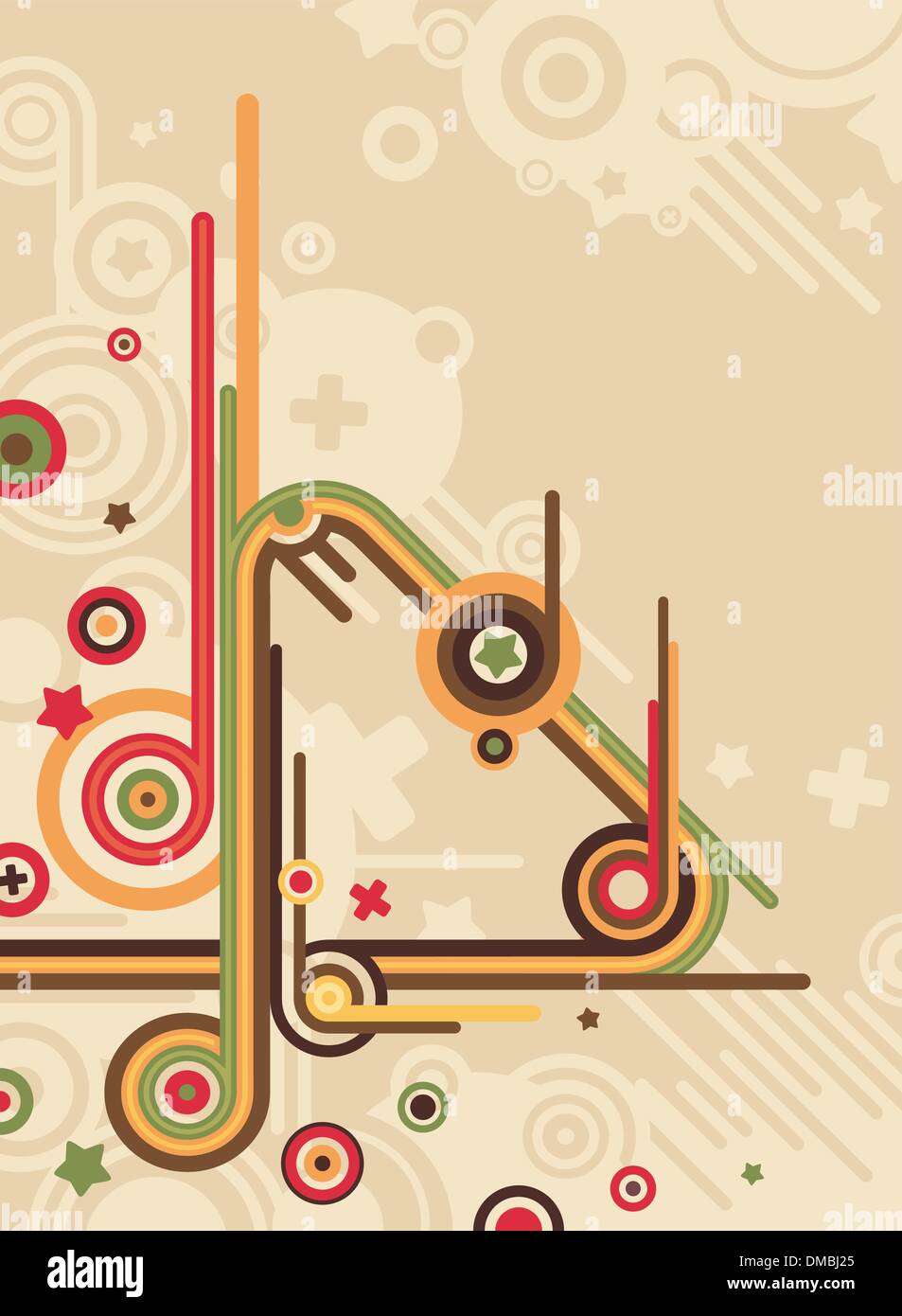 abstract retro background Stock Vector Image & Art - Alamy