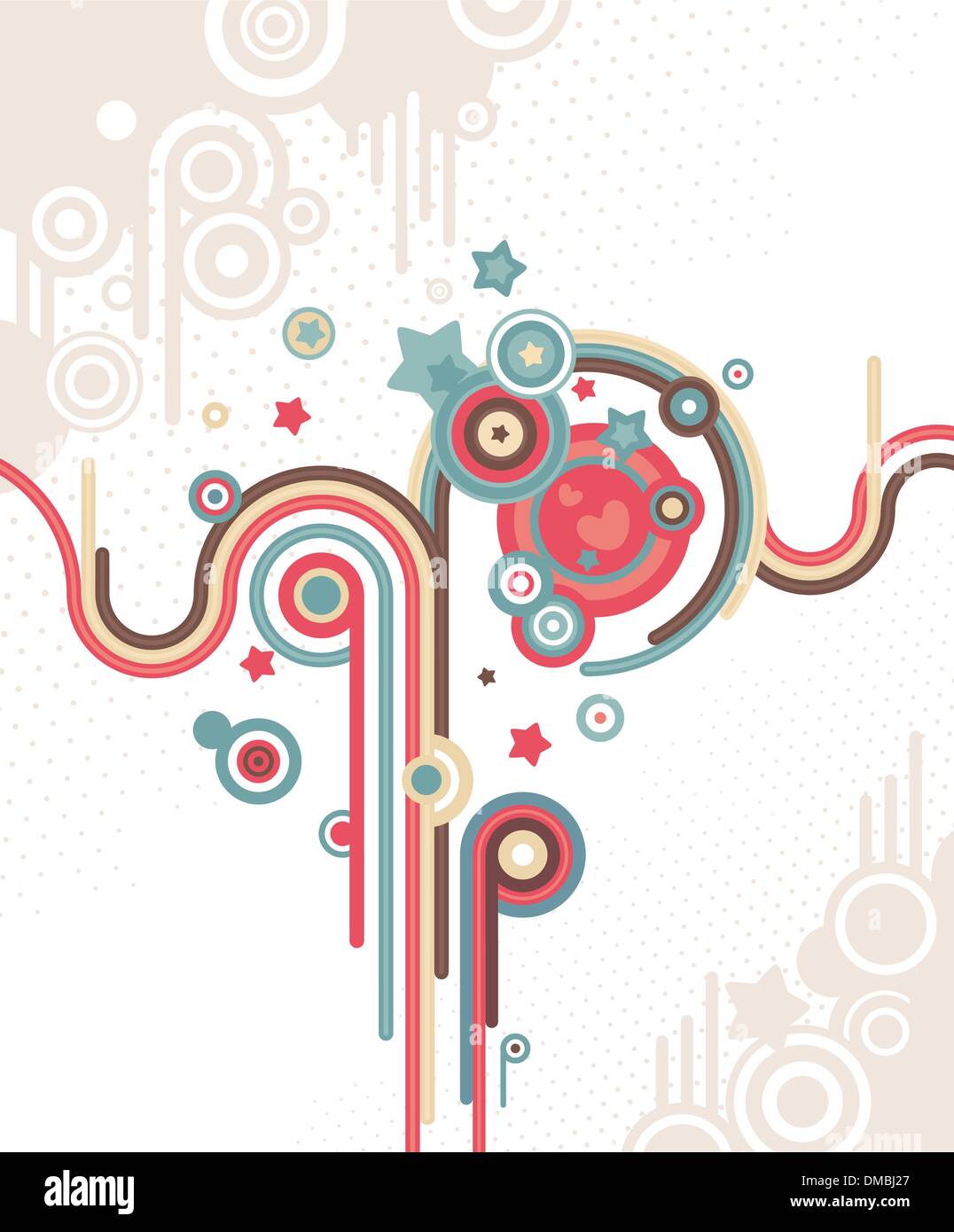 abstract retro background Stock Vector Image & Art - Alamy