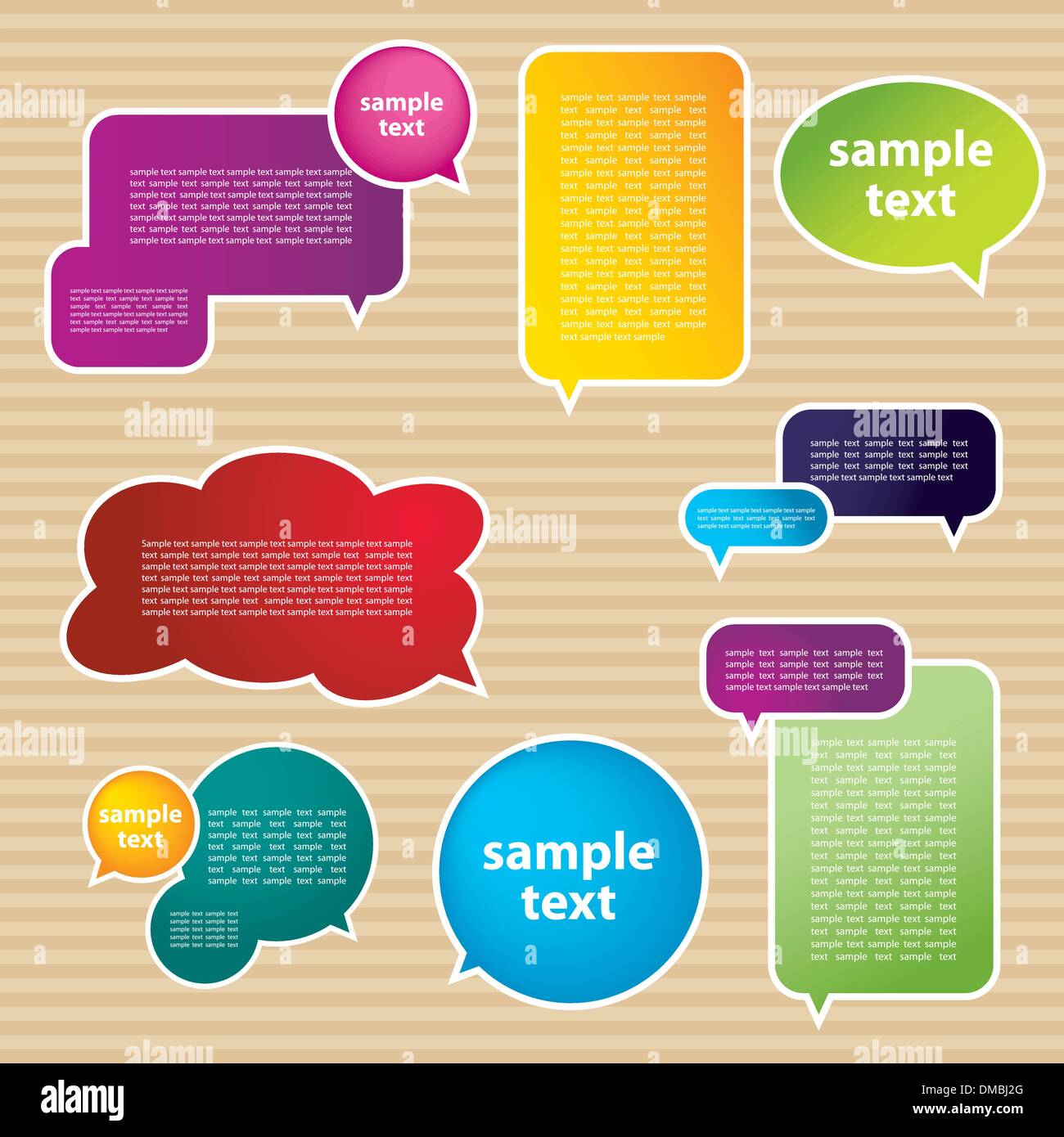 Abstract art conversation Stock Vector Images - Alamy