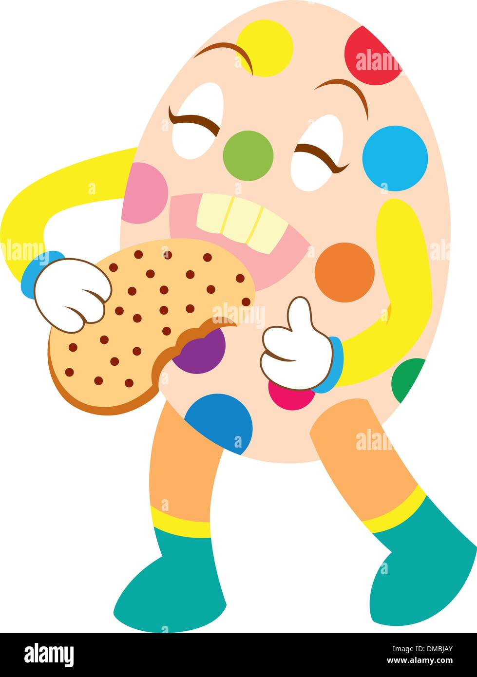 Fun Easter Character 2 Stock Vector Image & Art - Alamy