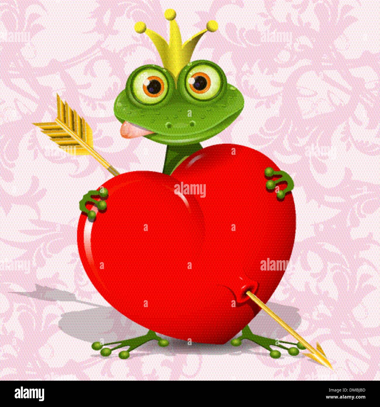 the frog princess Stock Vector Image & Art - Alamy