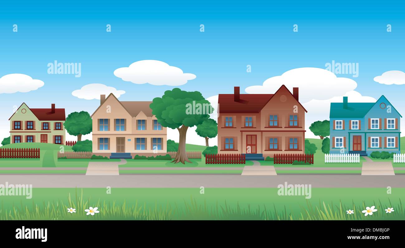 House Stock Vector Images - Alamy