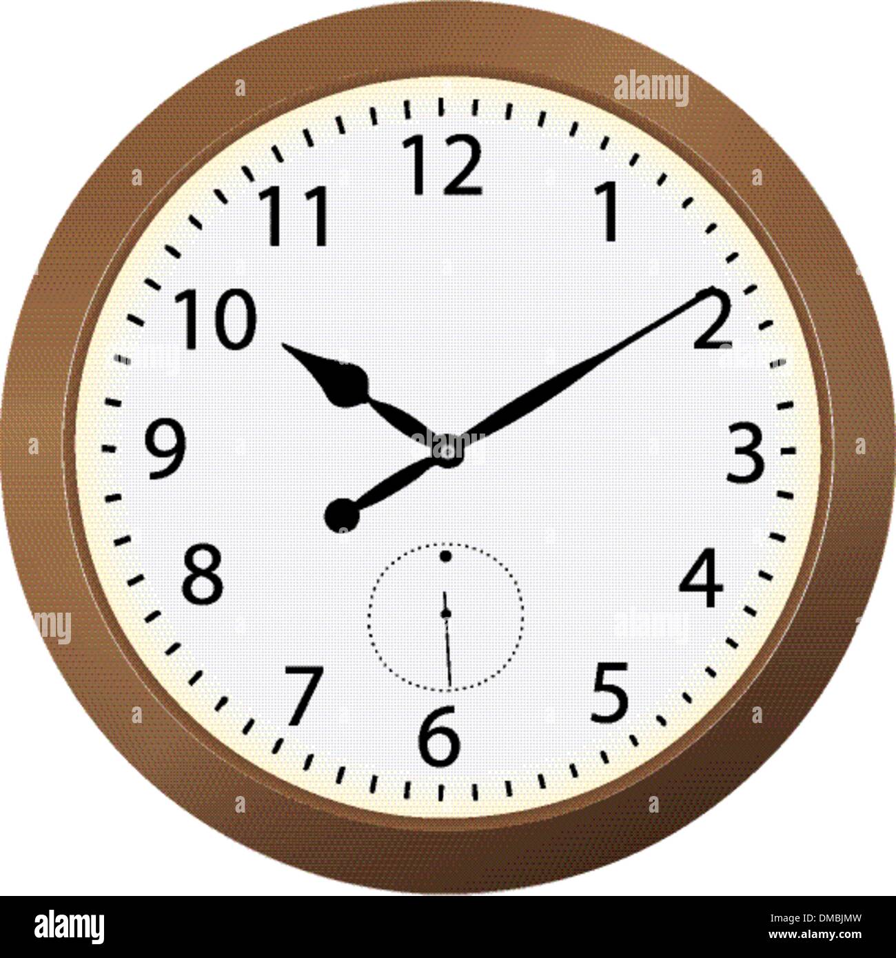 Timekeeper clock Stock Vector Images - Alamy