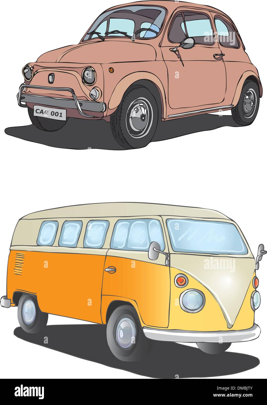 Cars for export Stock Vector Images - Alamy