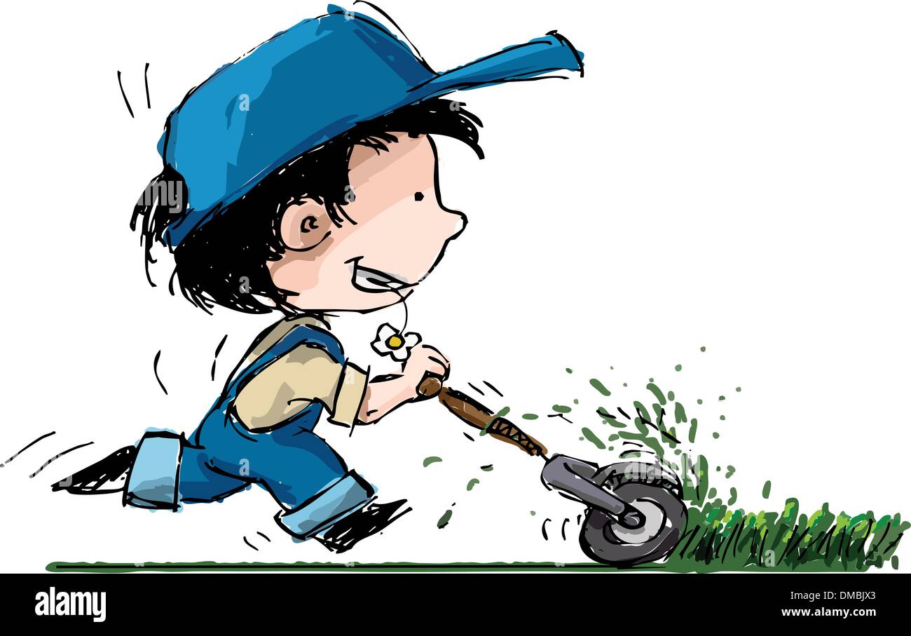 Boy weed Stock Vector Images - Alamy