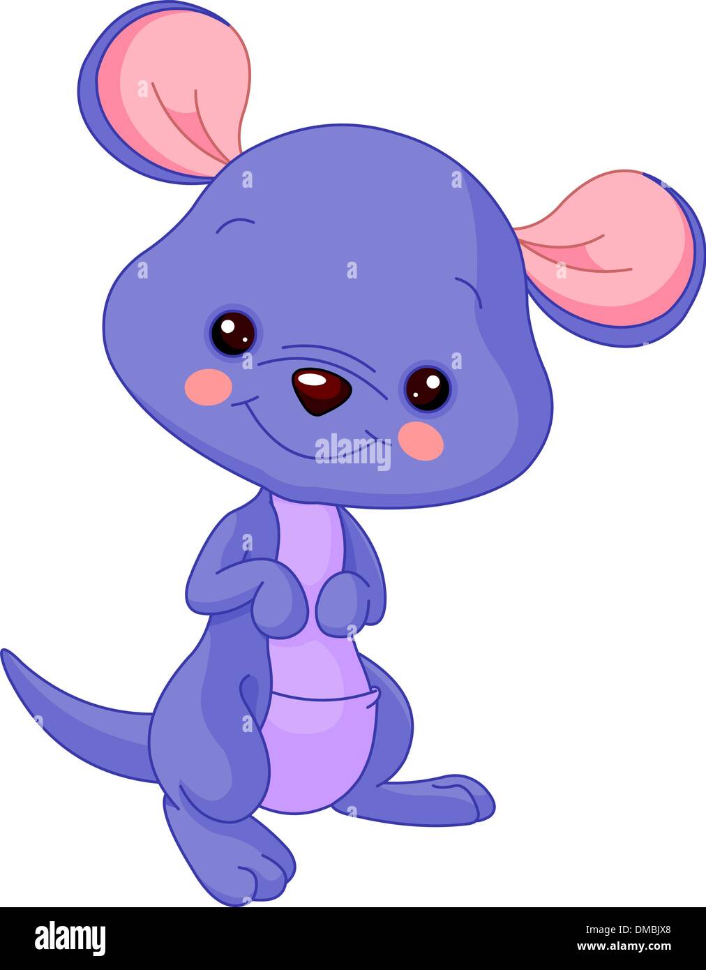 Cartoon character kangaroo hi-res stock photography and images - Alamy