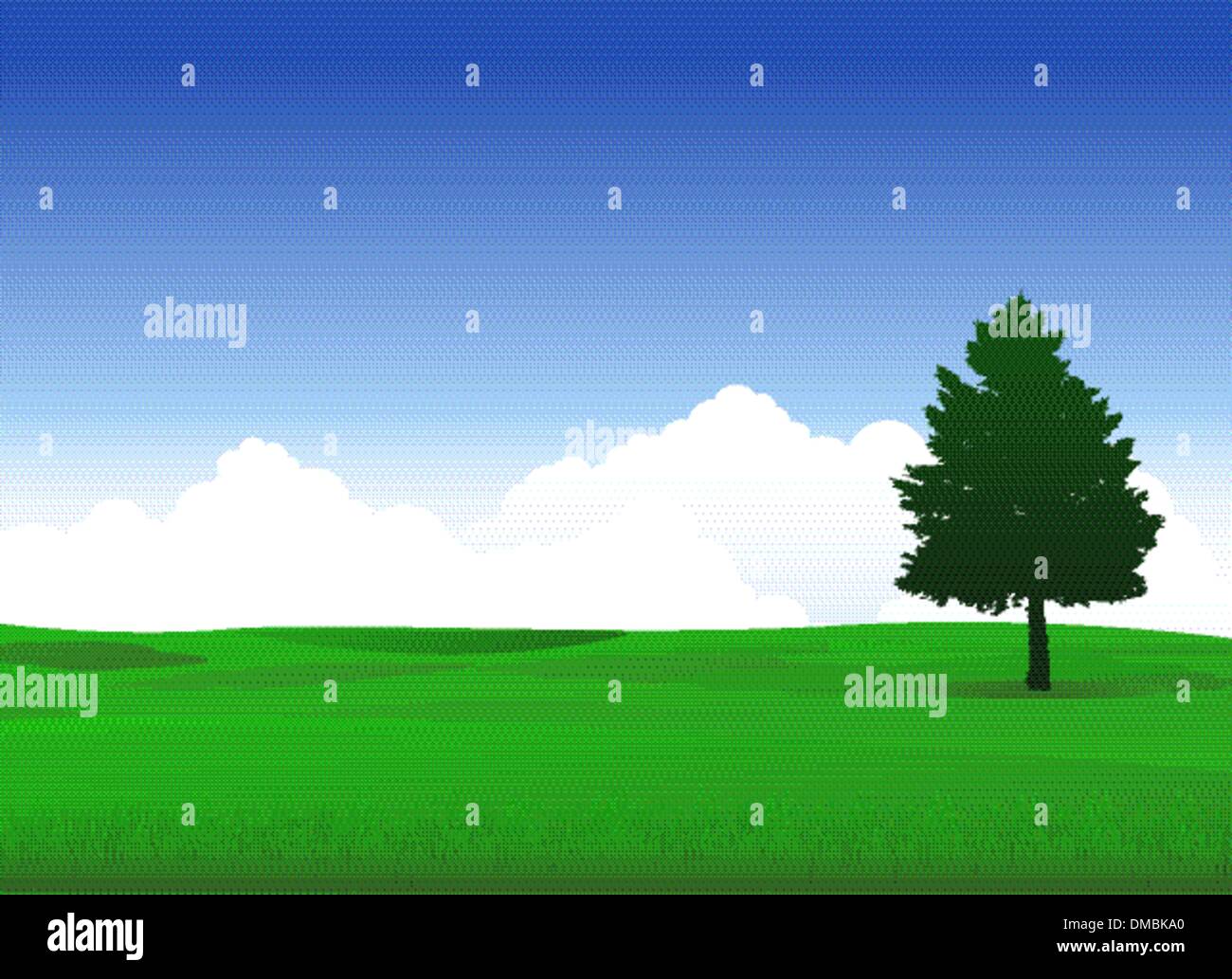 Vector landscape Stock Vector Images - Alamy