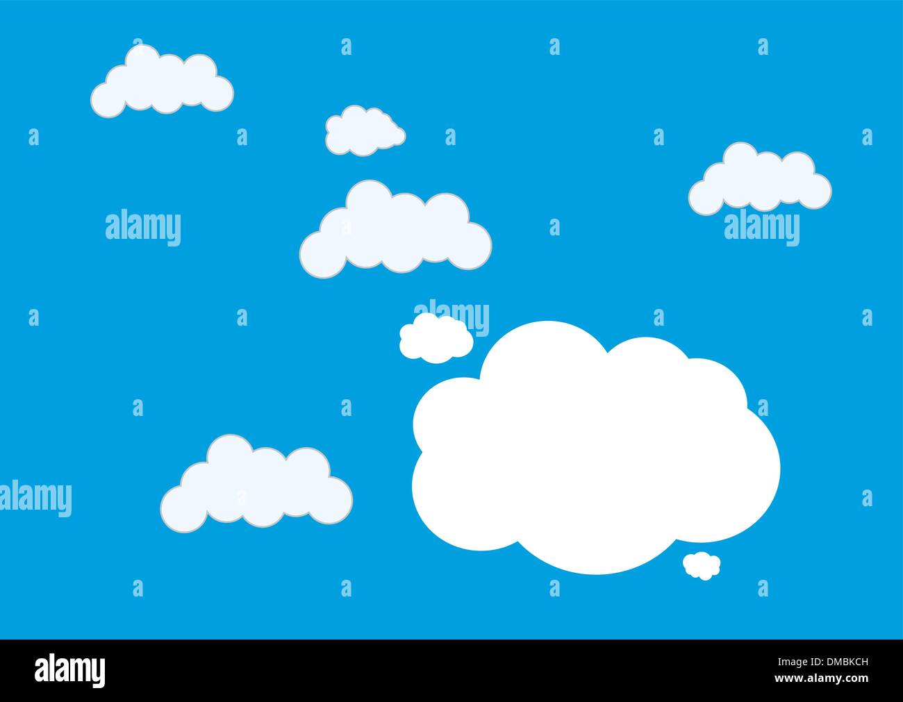 Cloudly background Stock Vector Images - Alamy