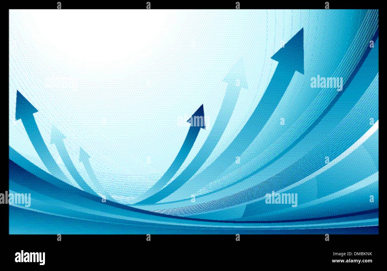 Blue finance business background Stock Vector Image & Art - Alamy