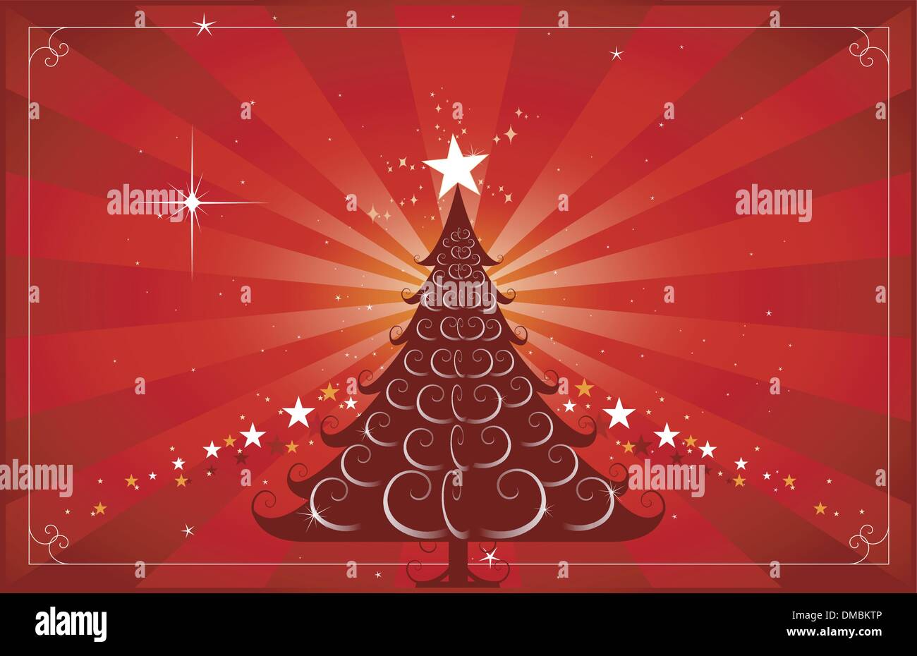 Christmas greeting card design background Stock Vector Image & Art - Alamy