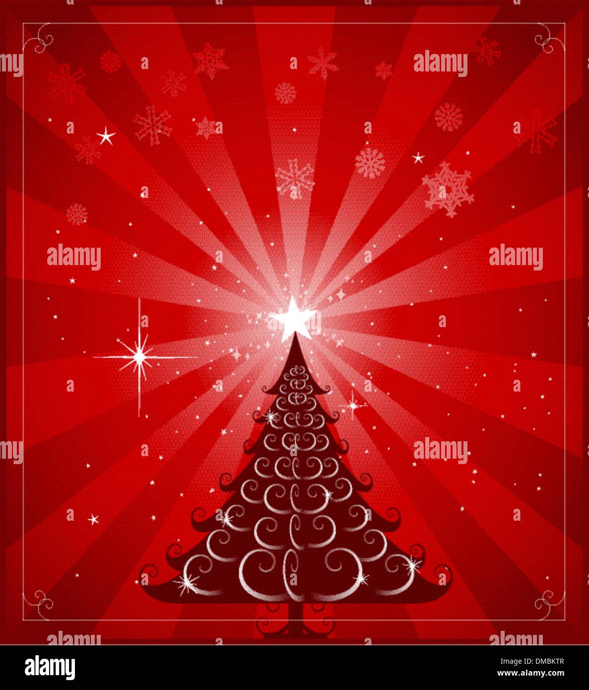Christmas greeting card design background Stock Vector Image & Art - Alamy