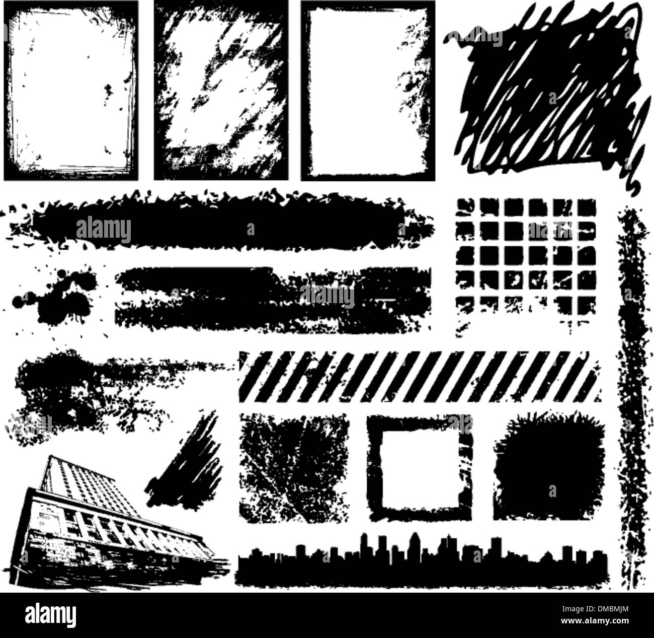 Vector grunge frame Stock Vector Image & Art - Alamy