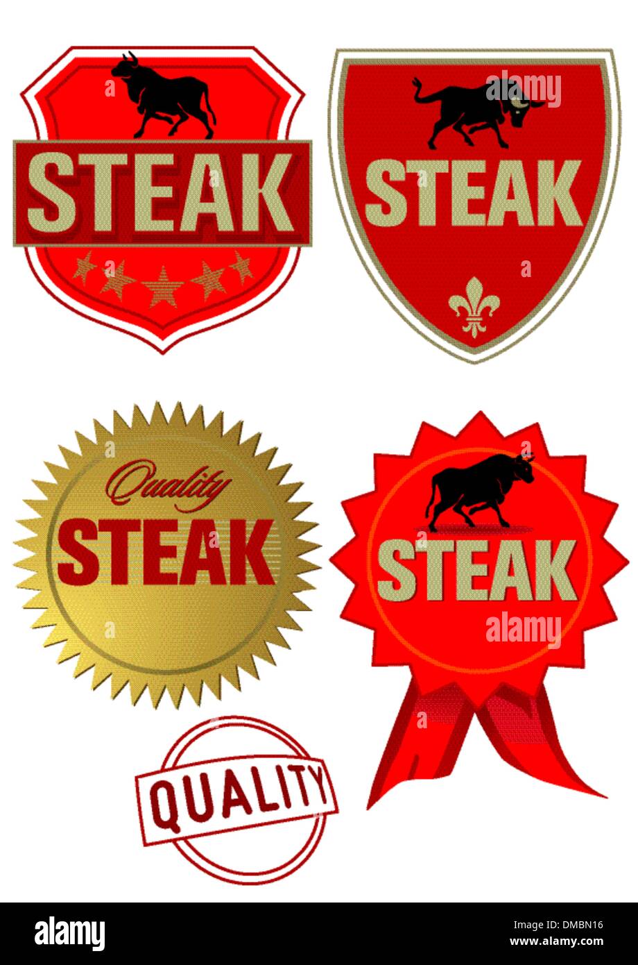 Beef steak vector vectors hi-res stock photography and images - Alamy