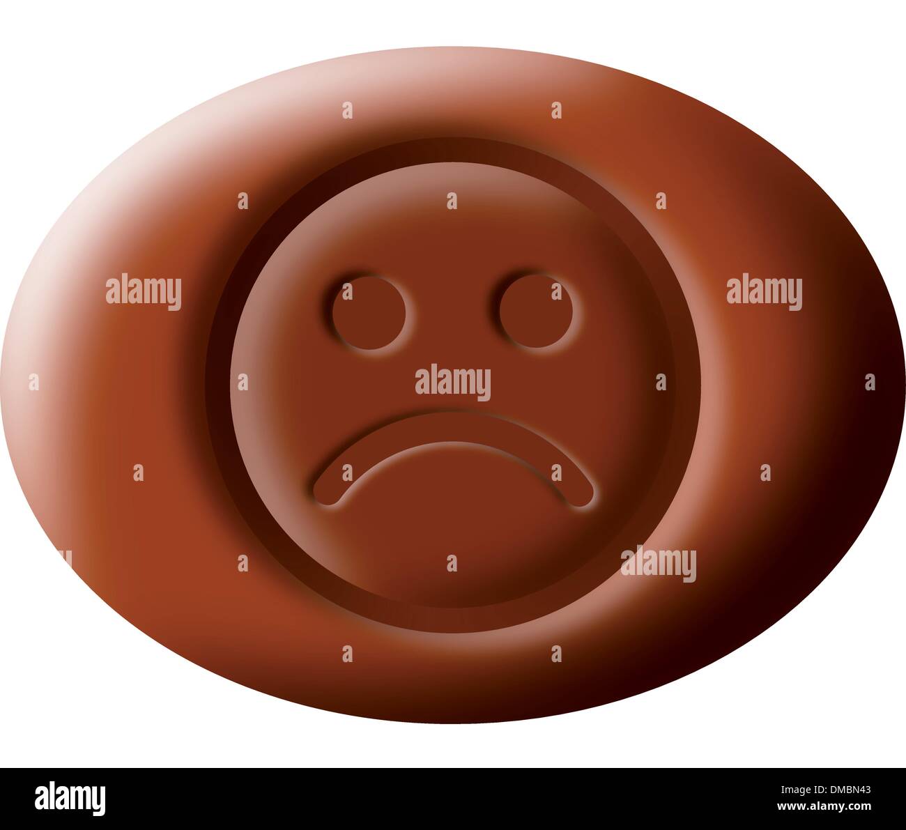 Disagree face expression Stock Vector Images - Alamy