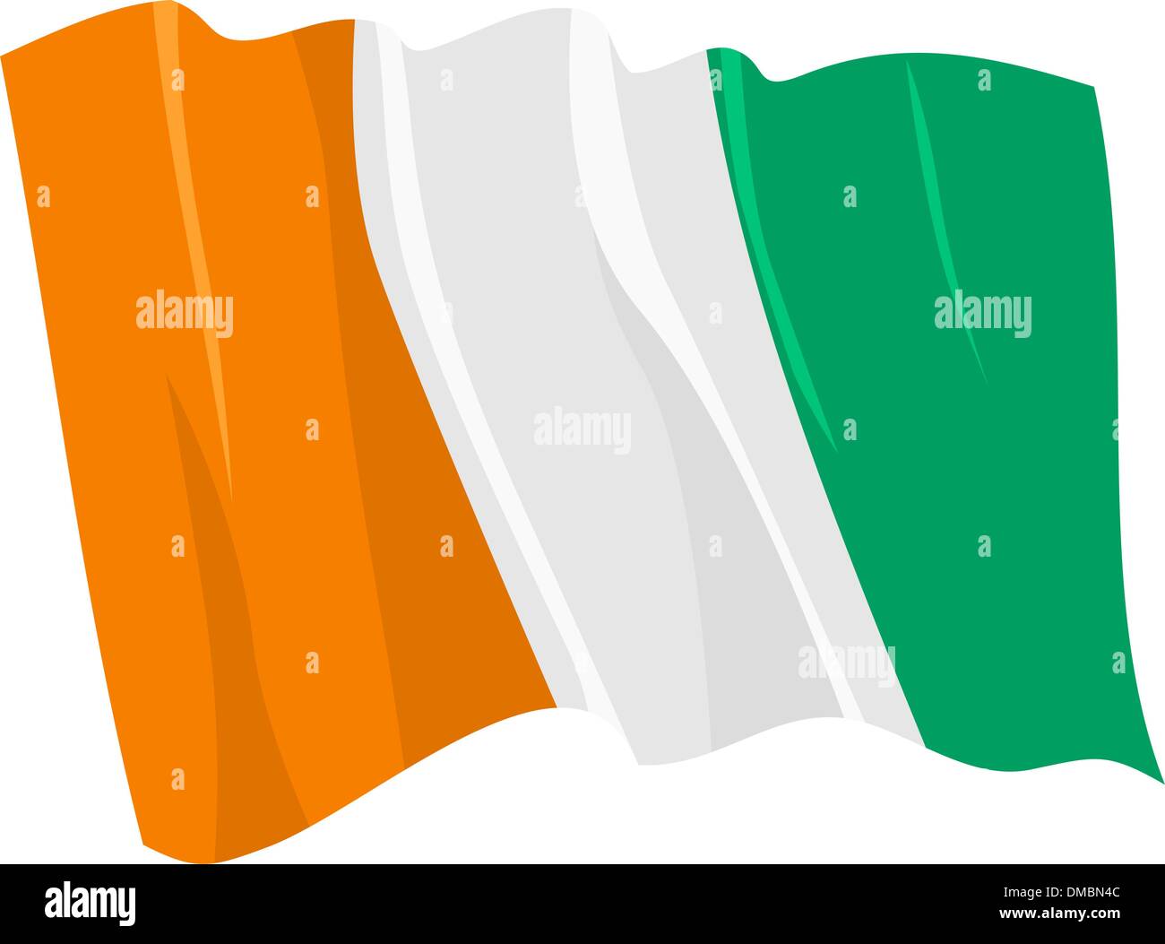 Flag of ivory coast Stock Vector Images - Alamy