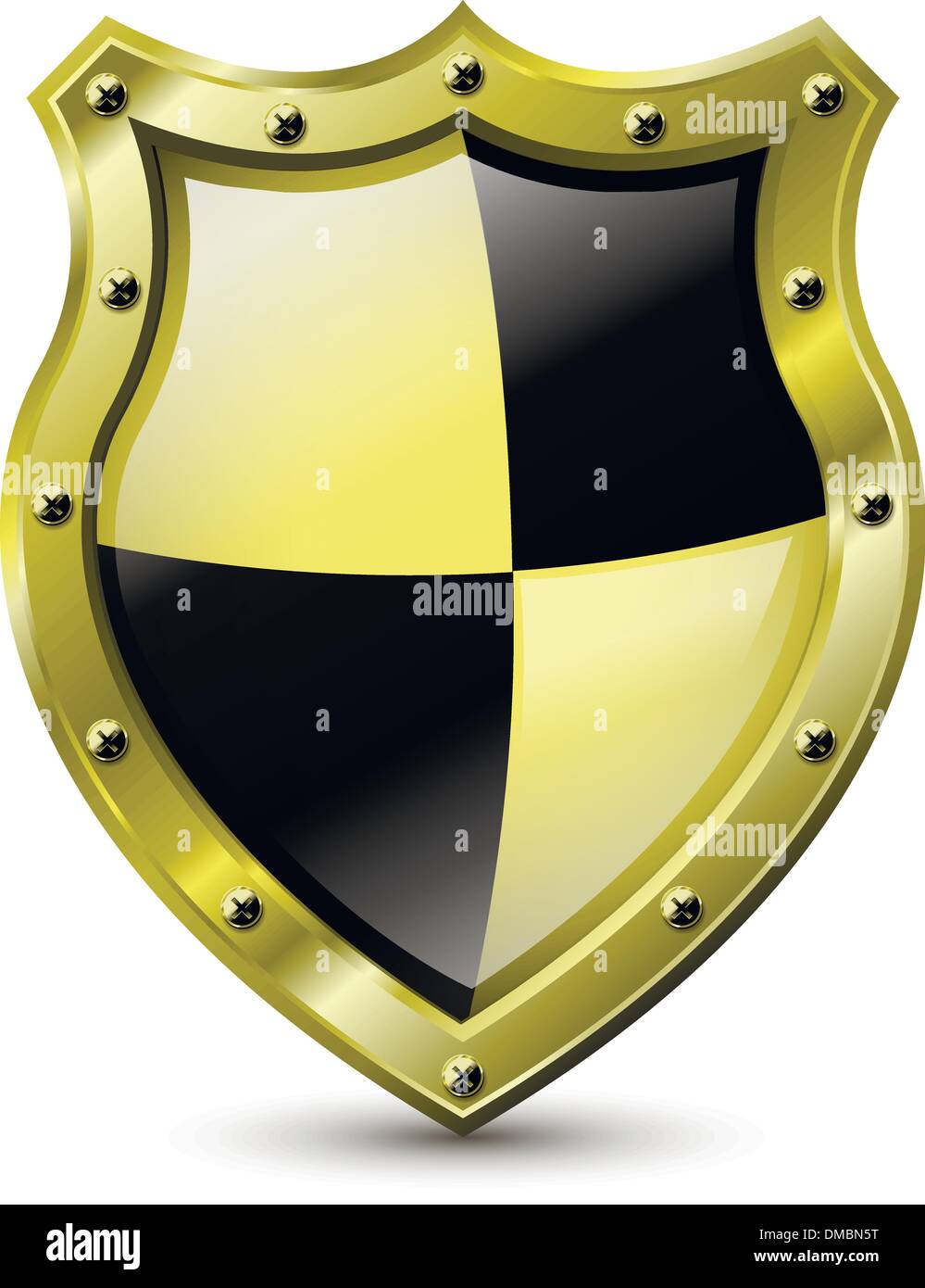 Shield back Stock Vector Images - Alamy
