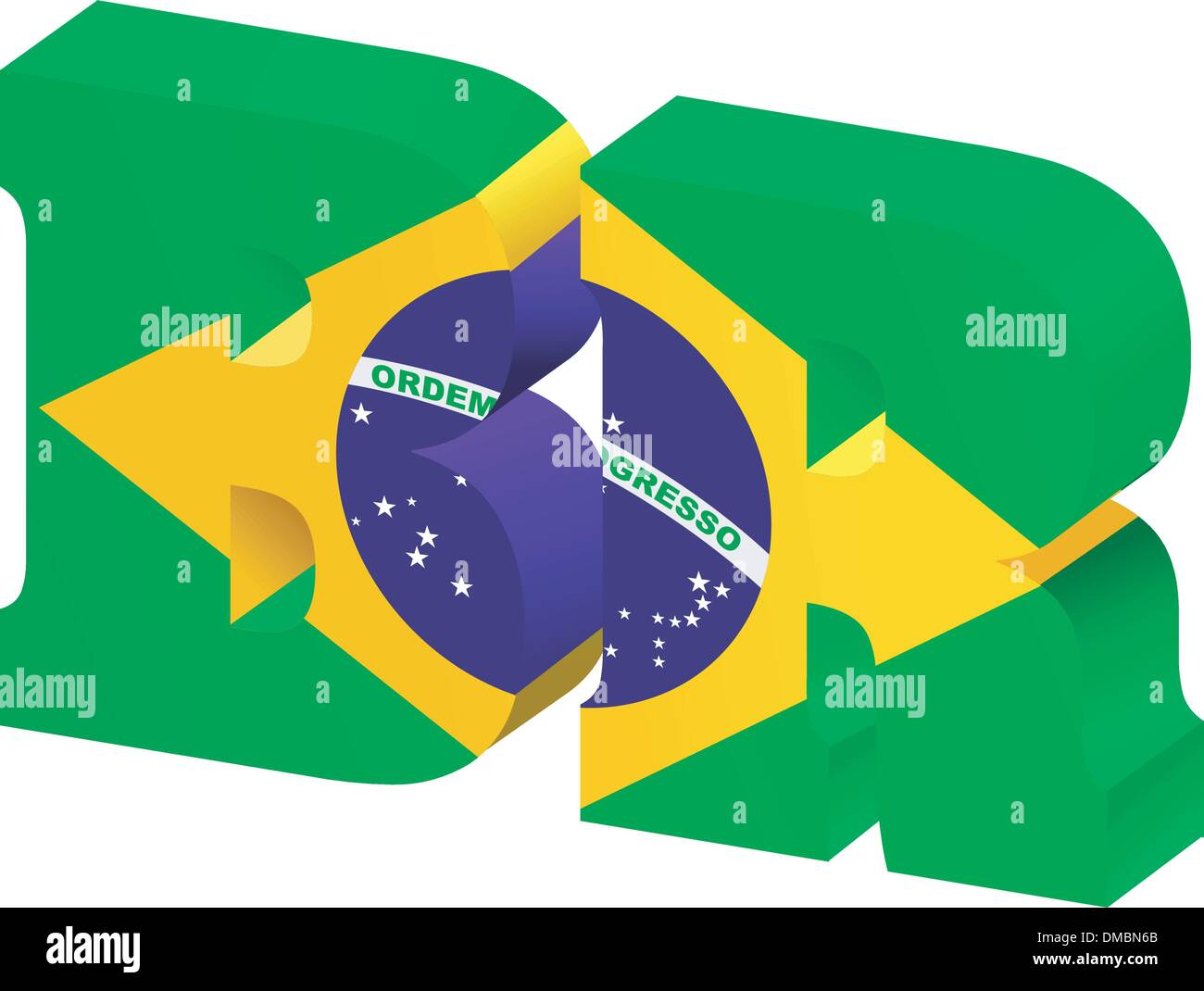 Internet top-level domain of Brazil Stock Vector Image & Art - Alamy